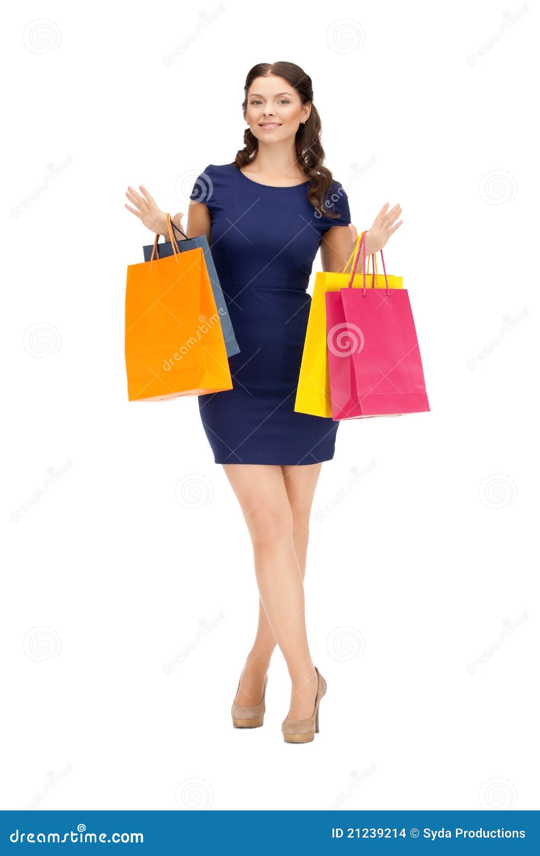 Shopper stock photo. Image of adult, female, happy, gorgeous - 21239214