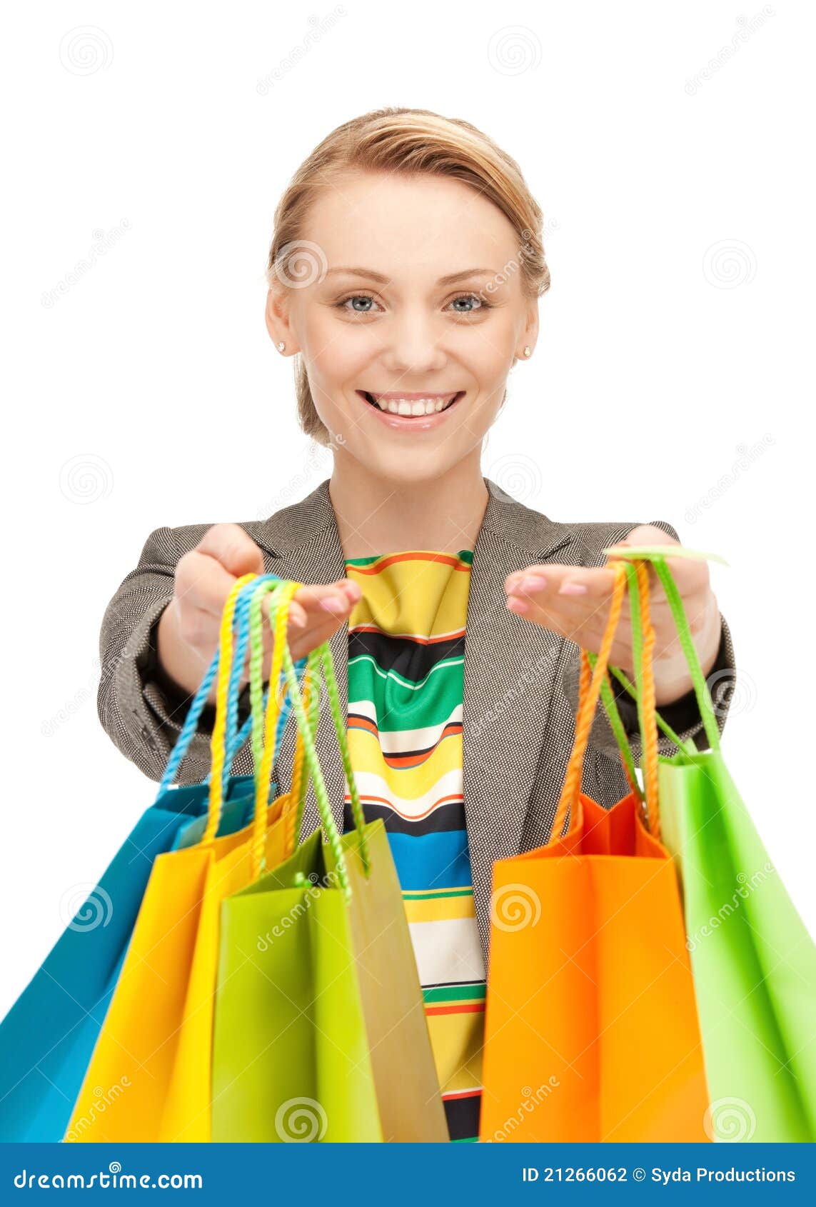 Shopper stock photo. Image of beautiful, consumption - 21266062
