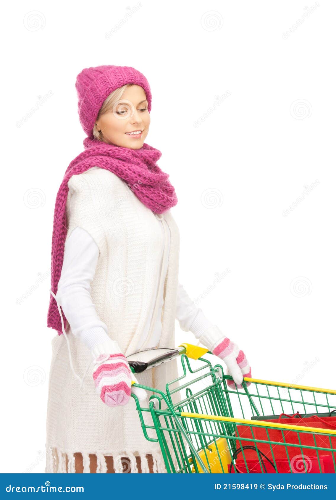 Shopper stock image. Image of bags, carrying, nice, attractive - 21598419