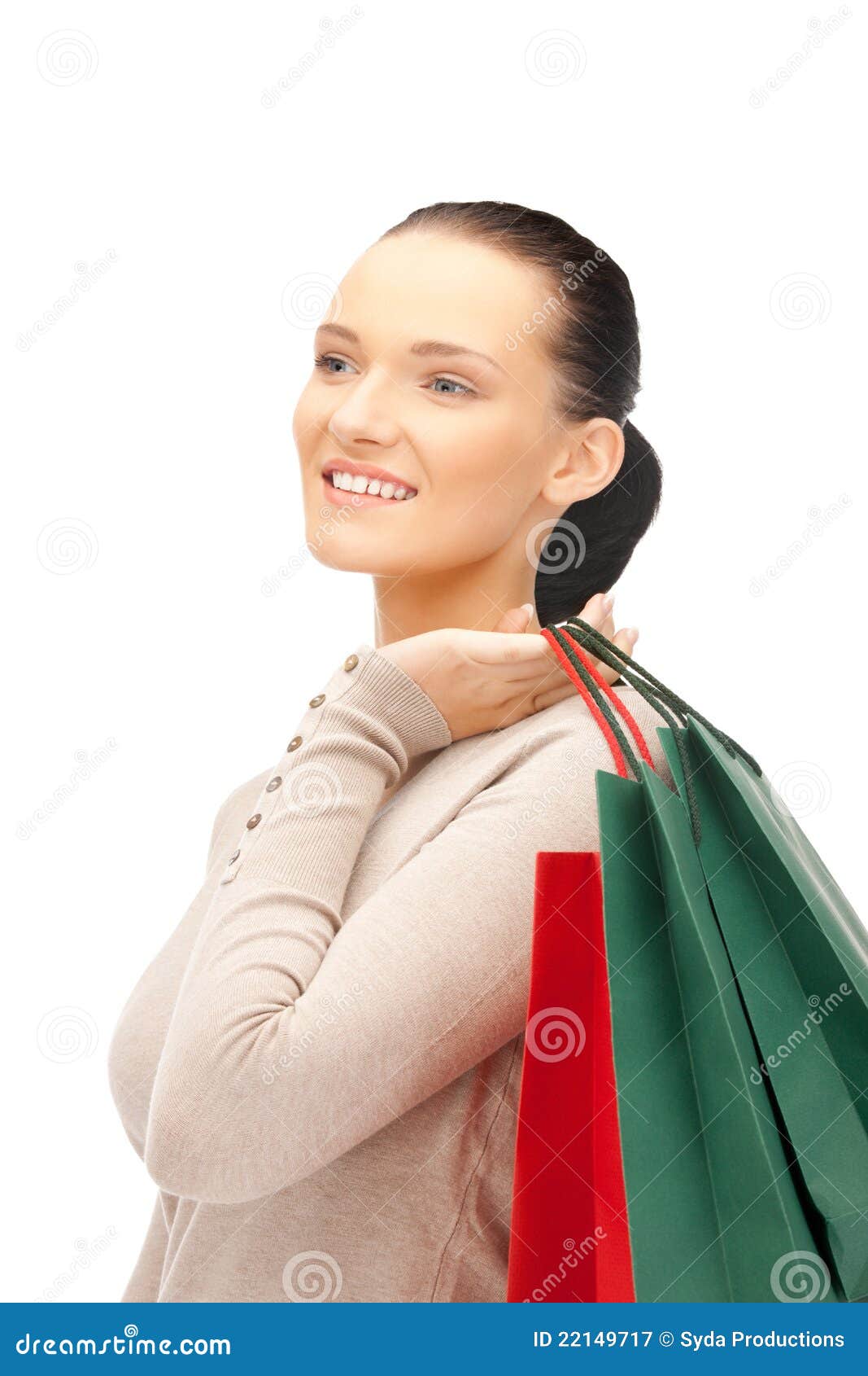 Shopper stock image. Image of lovely, consumer, consumption - 22149717