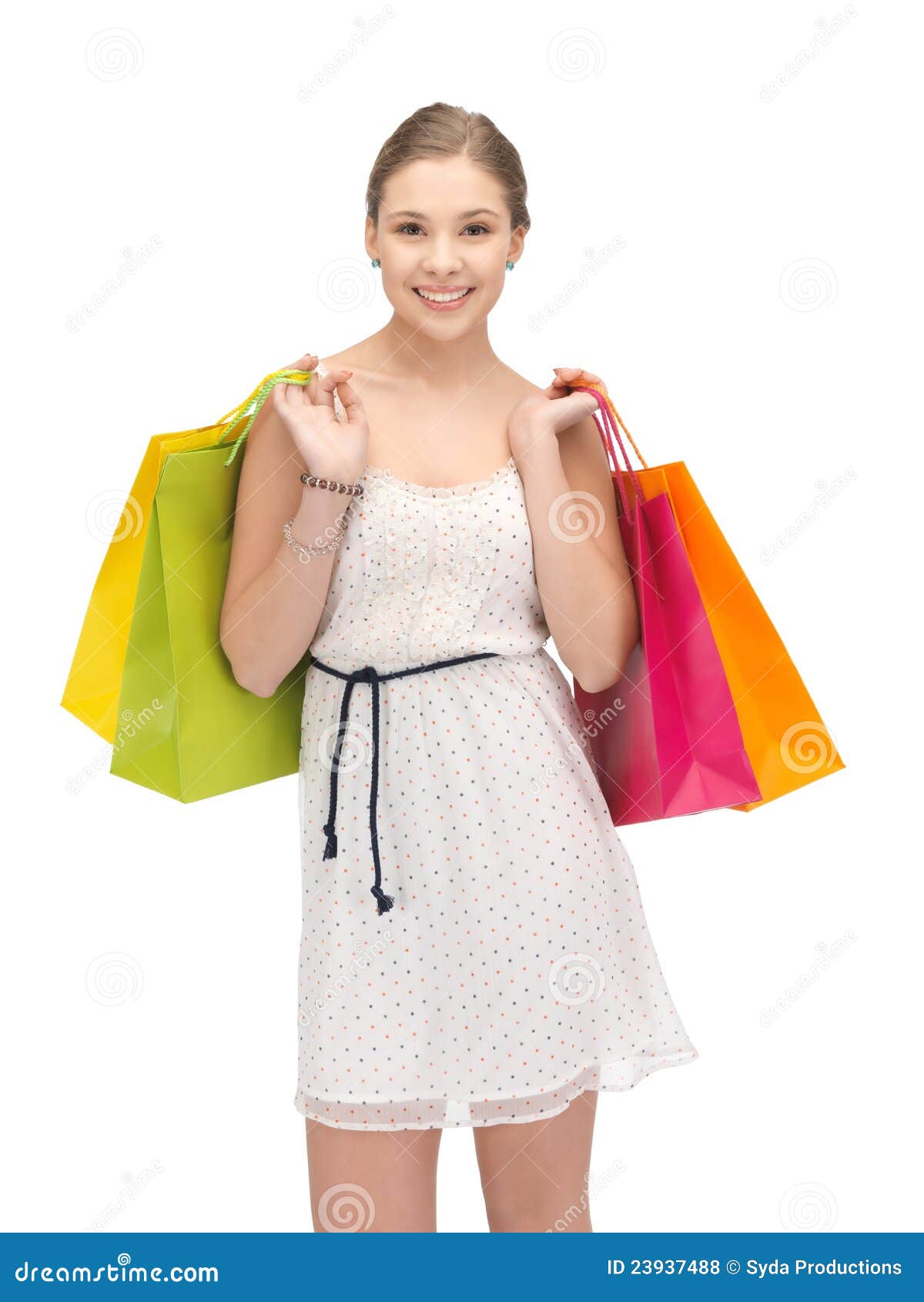 Shopper stock photo. Image of bags, customer, gifts, consumer - 23937488