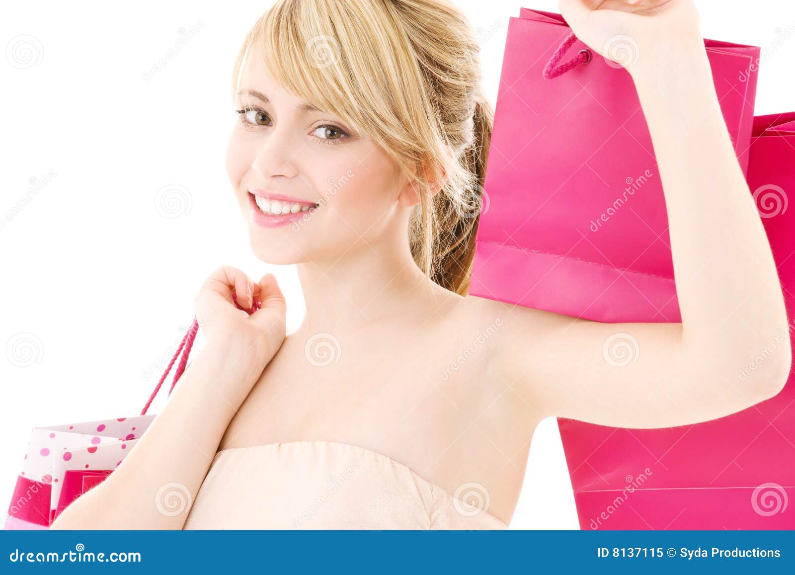 Shopper stock image. Image of carefree, happiness, attractive - 8137115