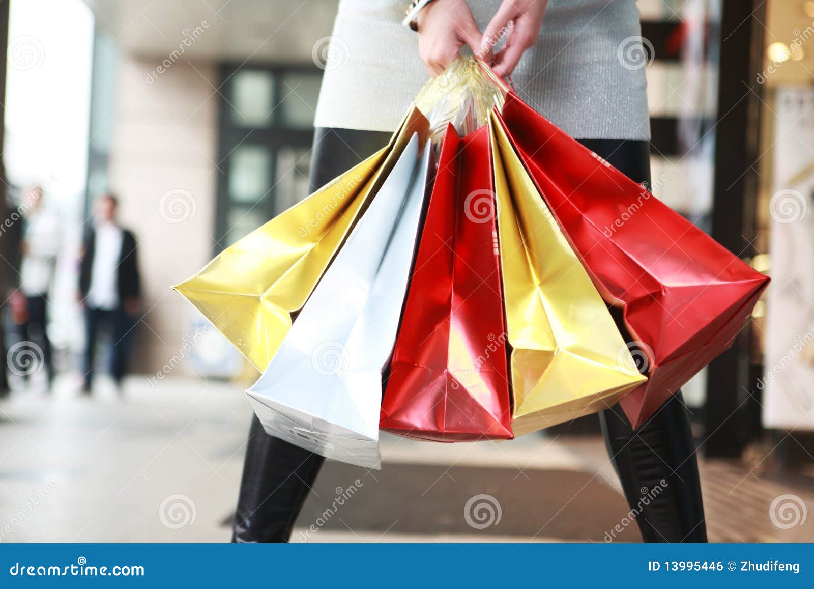 Shopping stock photo. Image of packages, happy, gifts - 13995446