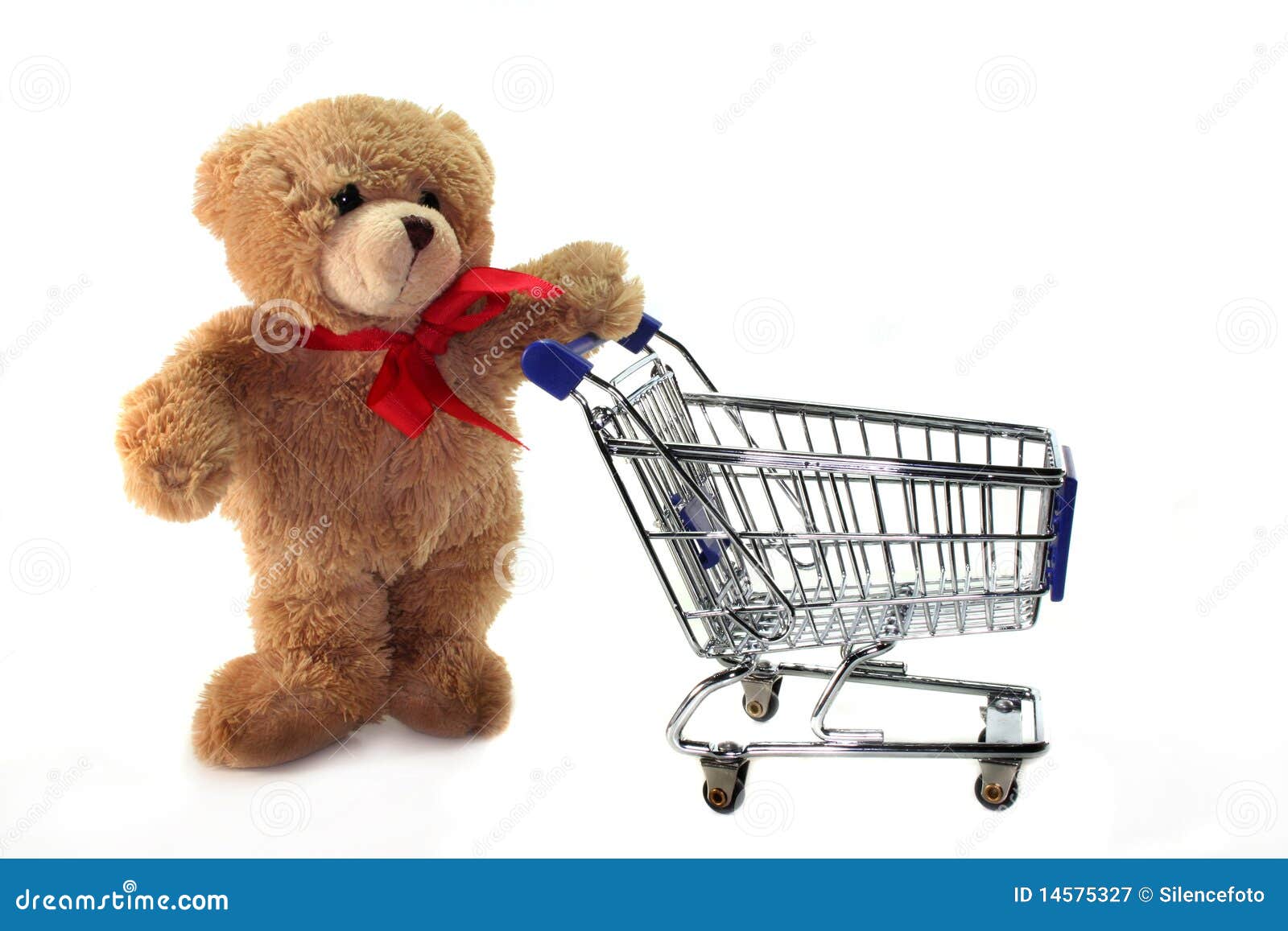Shopping stock image. Image of market, teddy, isolated - 14575327