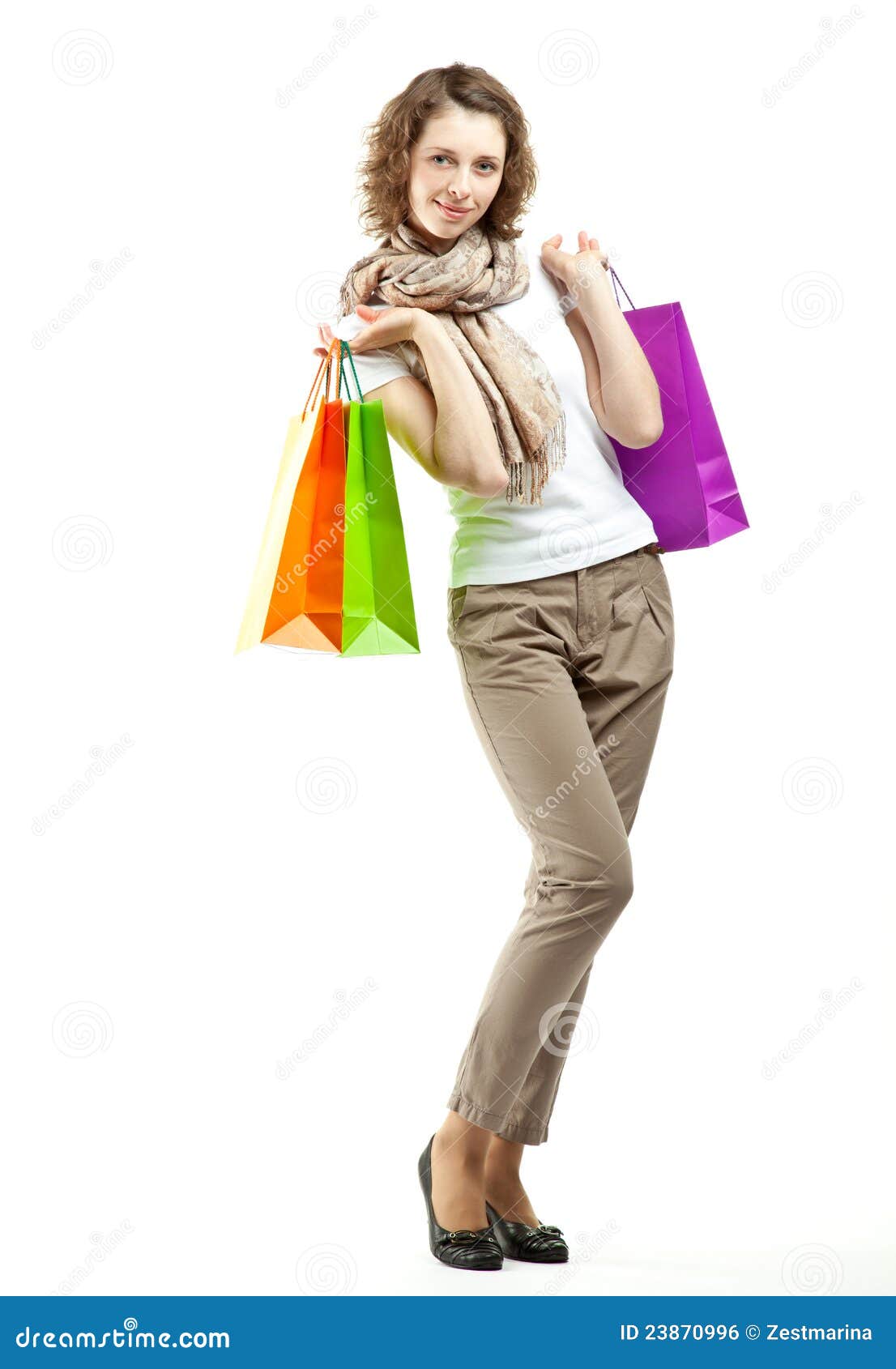 Shopping stock photo. Image of female, purchase, commerce - 23870996