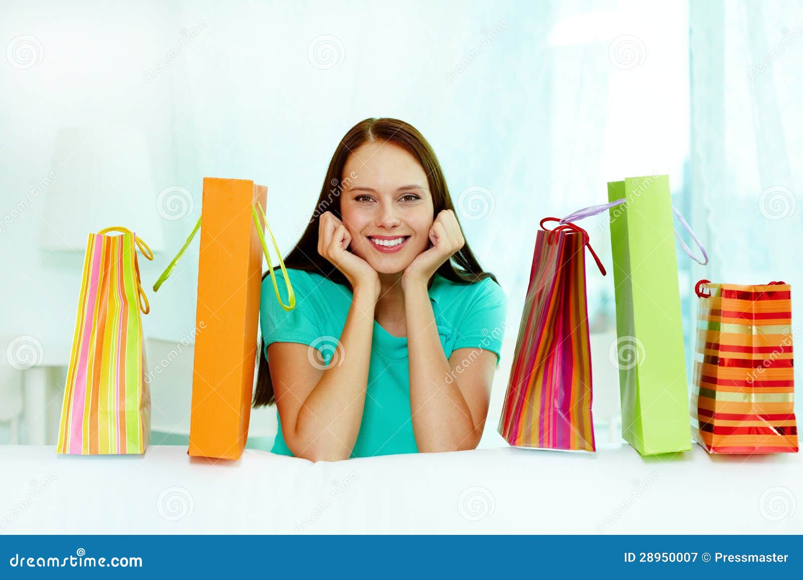 After shopping stock image. Image of beauty, modern, paperbag - 28950007