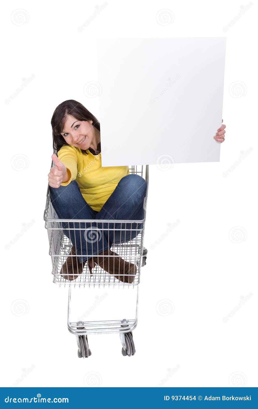 Shopping stock photo. Image of person, isolated, background - 9374454
