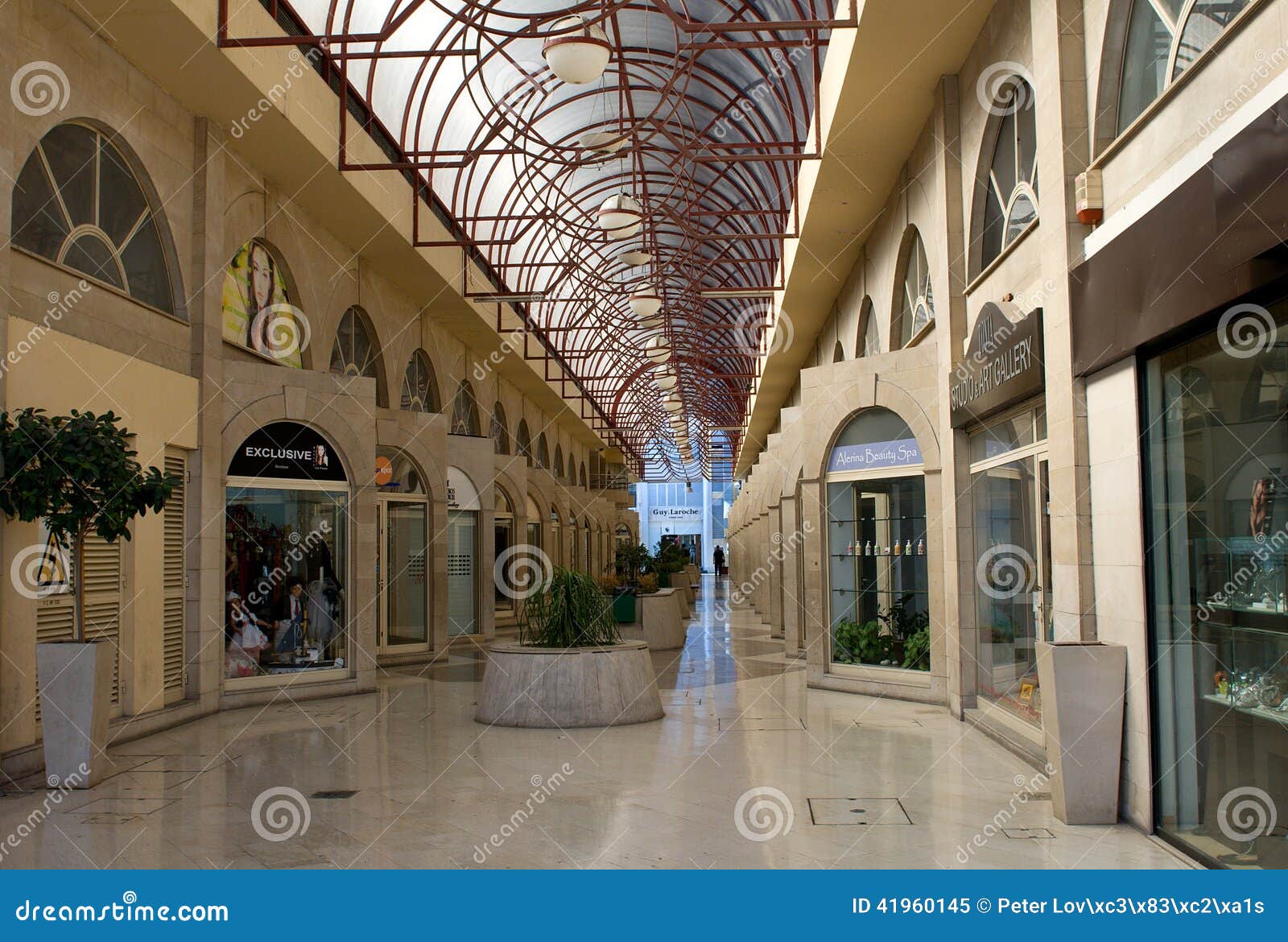 Shopping arcade editorial image. Image of sell, closed - 41960145