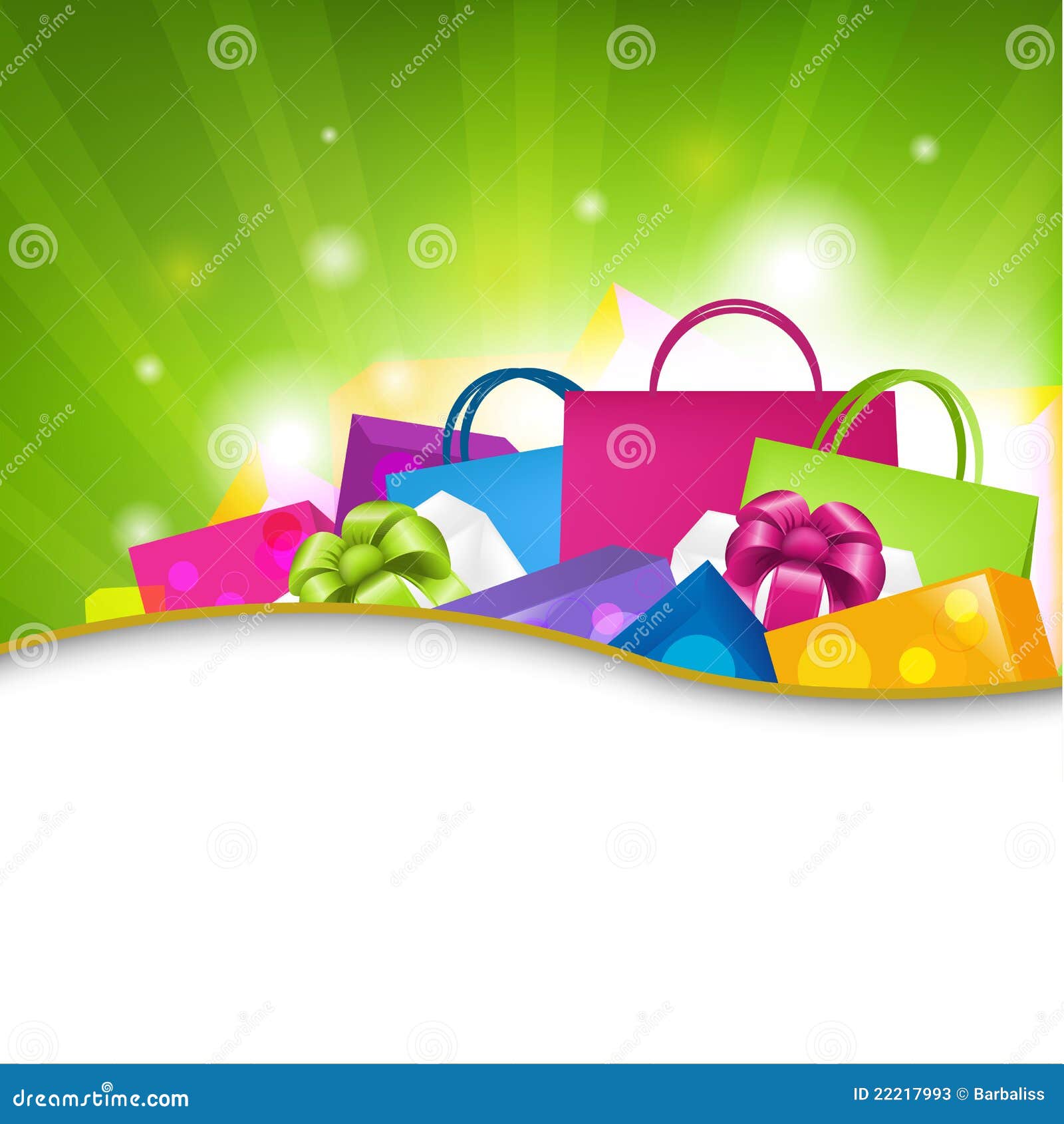 Shopping Background stock vector. Illustration of explosion - 22217993