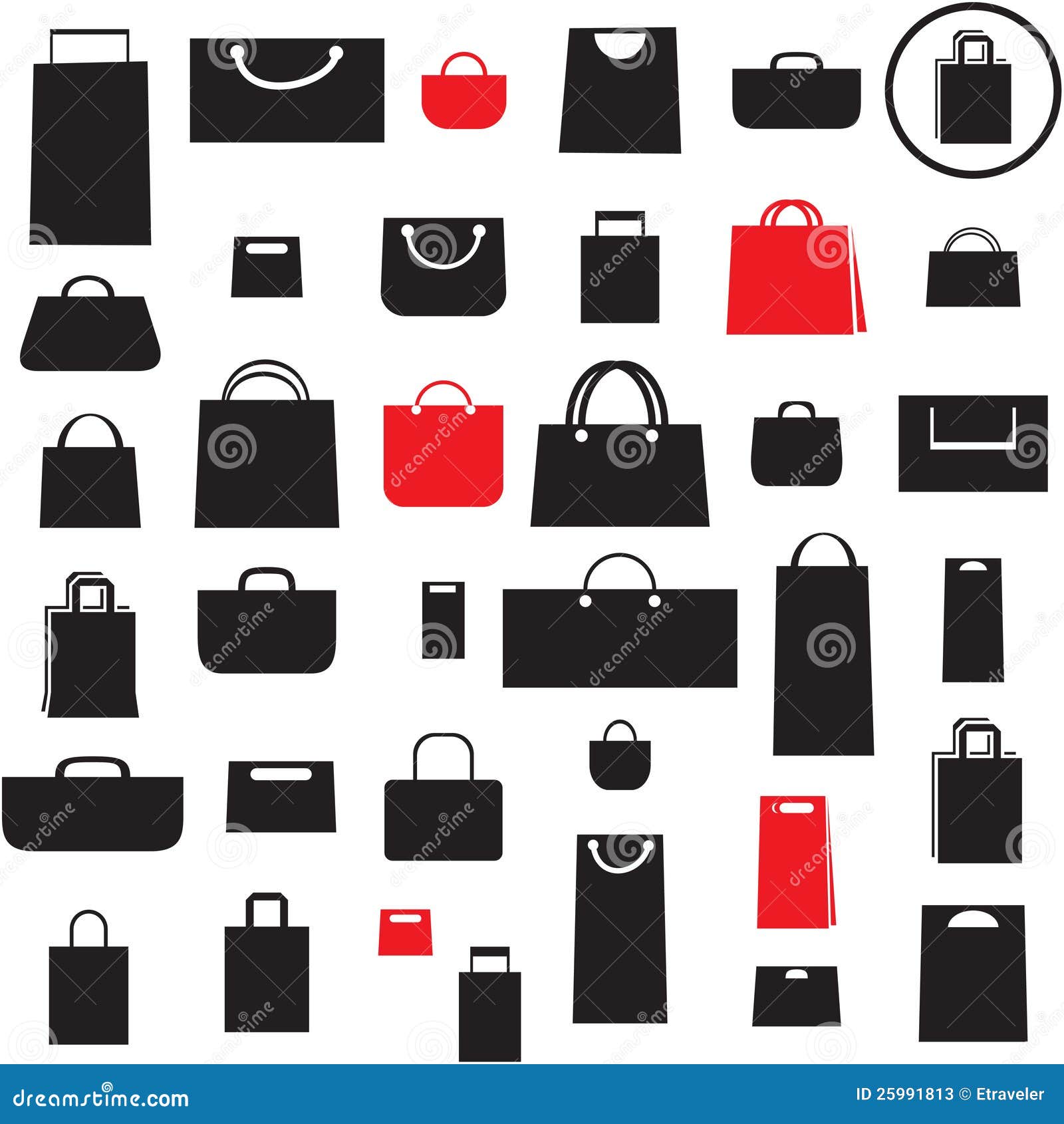 Shopping bag icons set stock vector. Illustration of badge - 25991813 Shopping bag icons set stock vector. Illustration of badge - 25991813