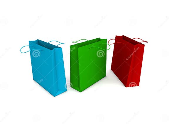 Shopping bags stock illustration. Illustration of decoration - 10949288