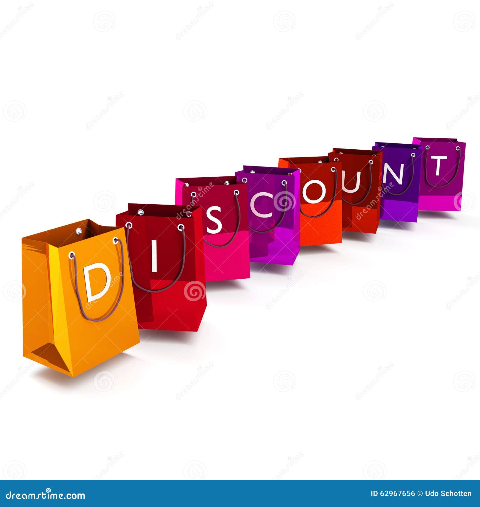 Shopping bags and discount stock illustration. Illustration of customer ...