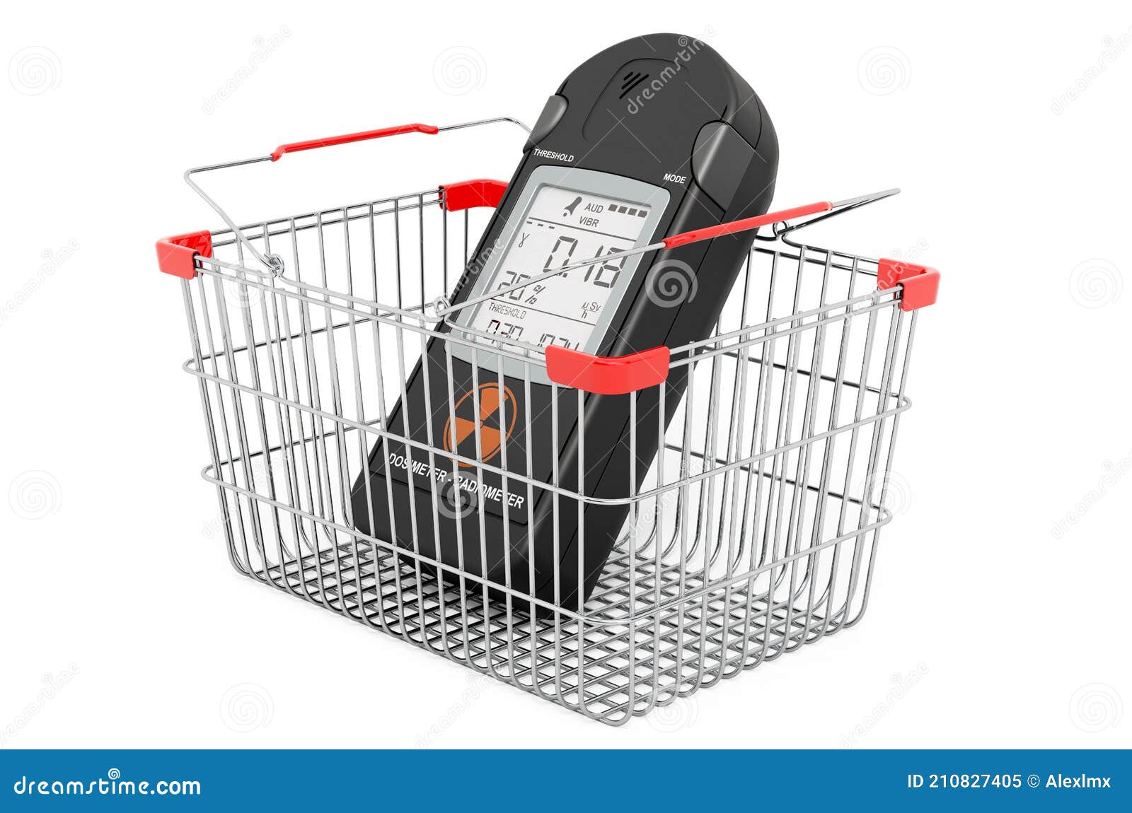 Radiation Dosimeter, In Line Design, Green. Radiation, Dosimeter ...