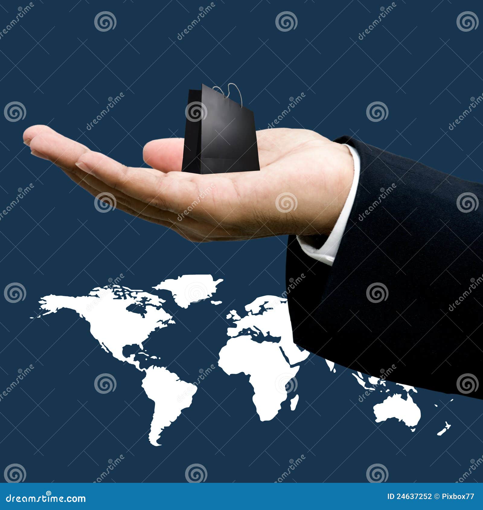 Shopping Business Around the World Stock Photo - Image of glossy ...