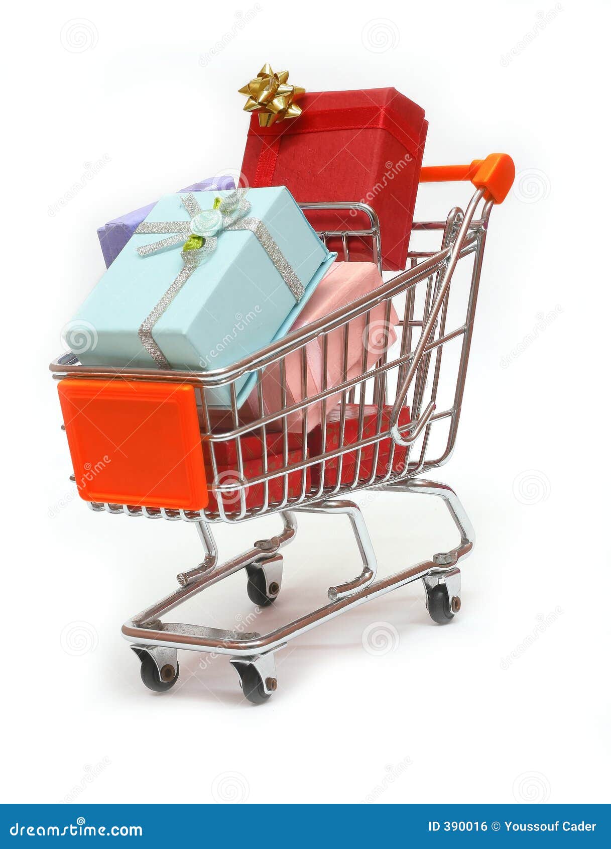 Shopping Cart #10 stock photo. Image of orange, export - 390016