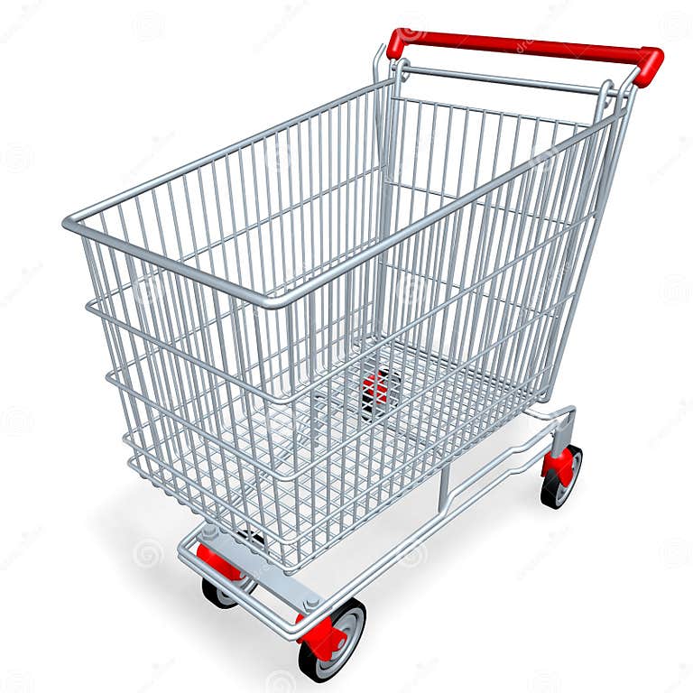 Shopping Cart stock image. Image of spend, sell, gift - 1821399
