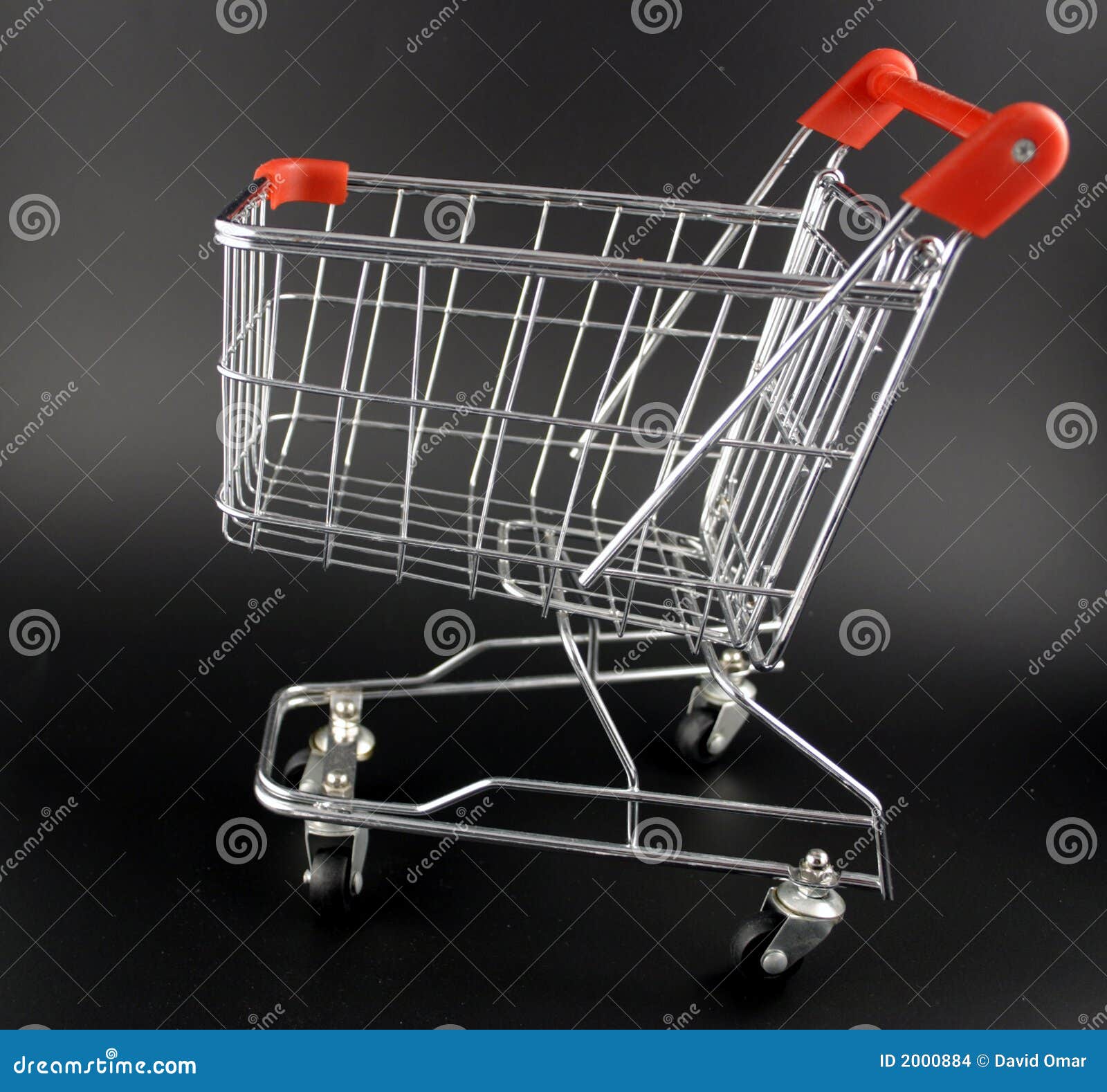 Shopping cart stock photo. Image of trolley, retail, finance - 2000884