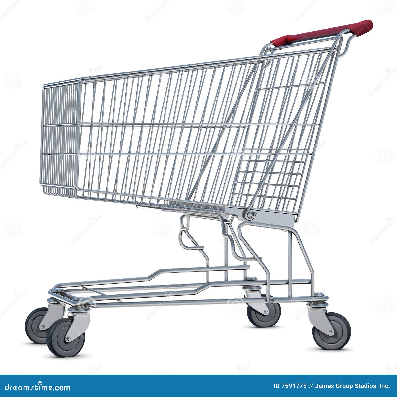 Shopping Cart stock image. Image of carrying, business - 7591775