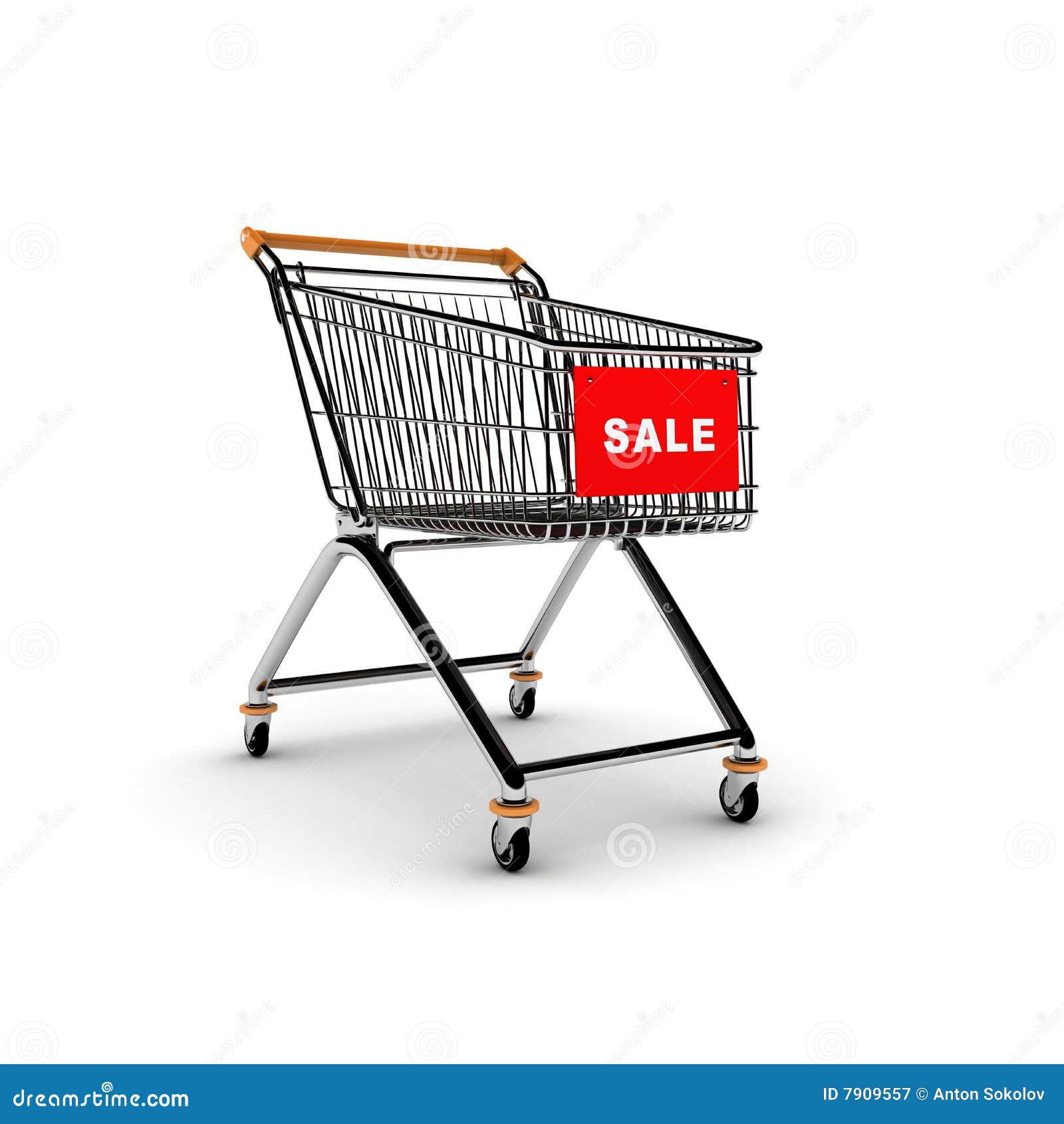 Shopping Cart Picture. Image: 7909557