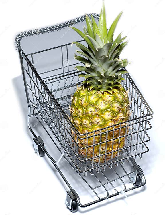 Shopping cart stock image. Image of grocer, ecommerce, isolated - 91935