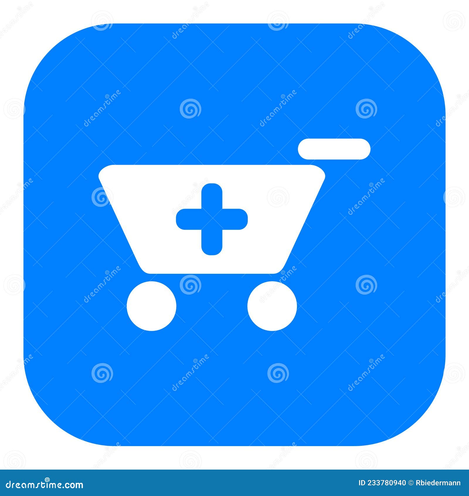 Shopping cart and app icon stock vector. Illustration of shop - 233780940