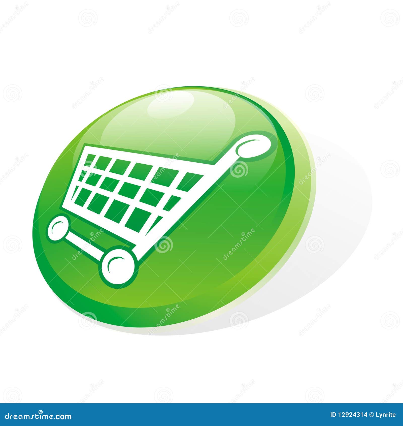 Shopping Cart Basket Icon stock illustration. Illustration of shopping ...