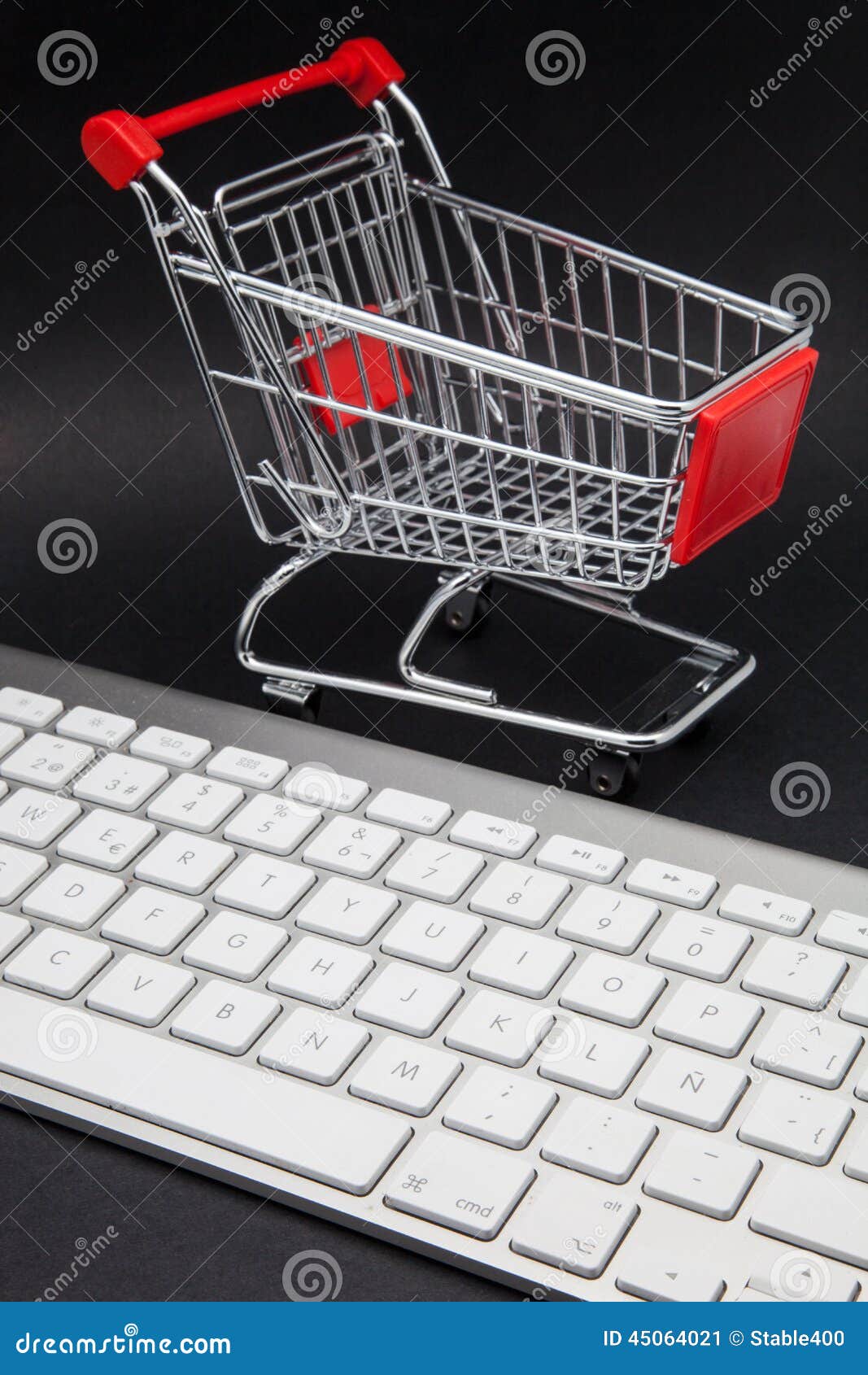 Shopping cart editorial photo. Image of business, vertical - 45064021
