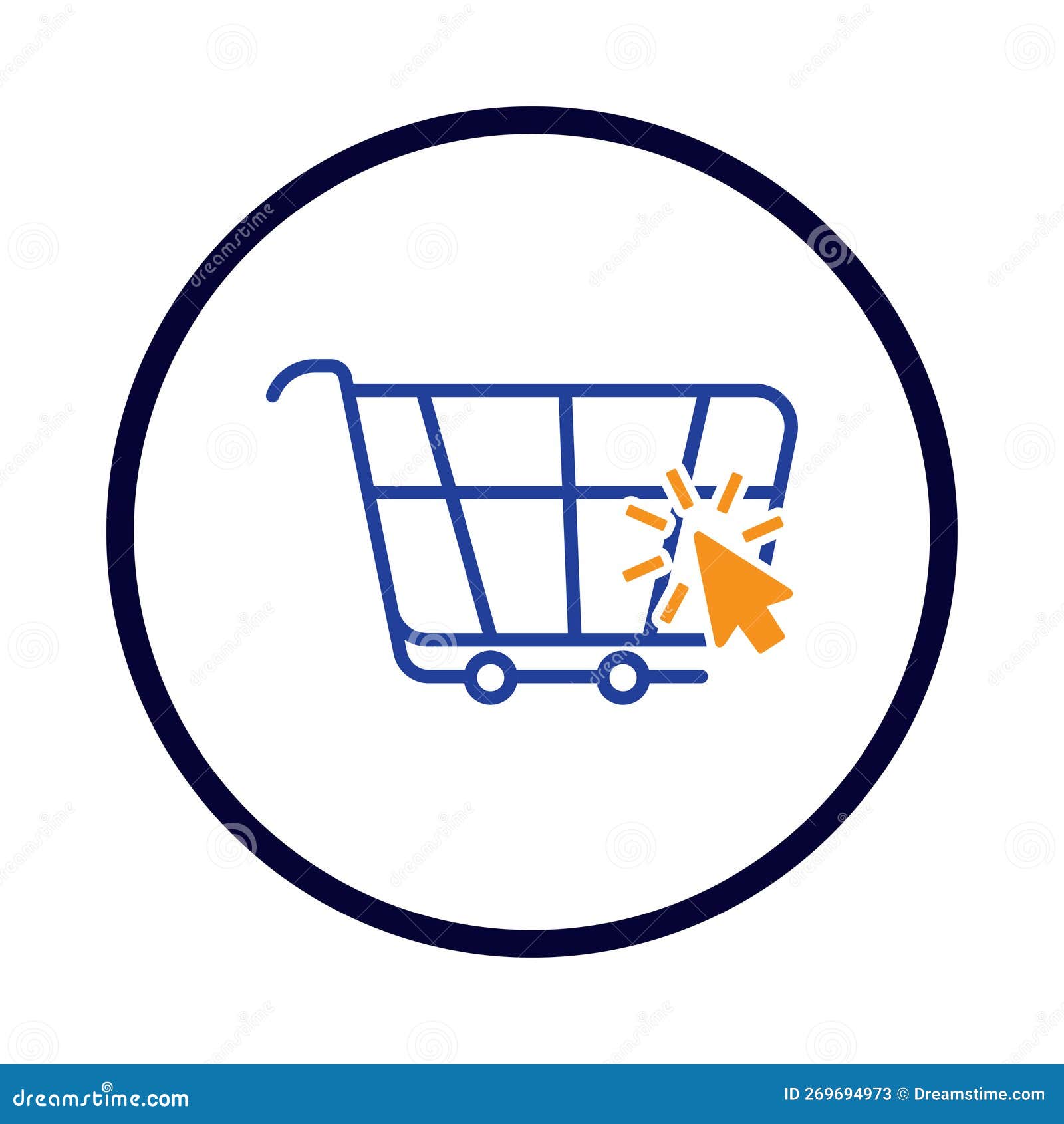Shopping Cart, Cursor, Click, Mouse, World, Online Shopping Cart Icon ...