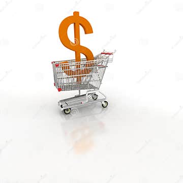 Shopping Cart - E-Commerce stock photo. Image of isolated - 2456000