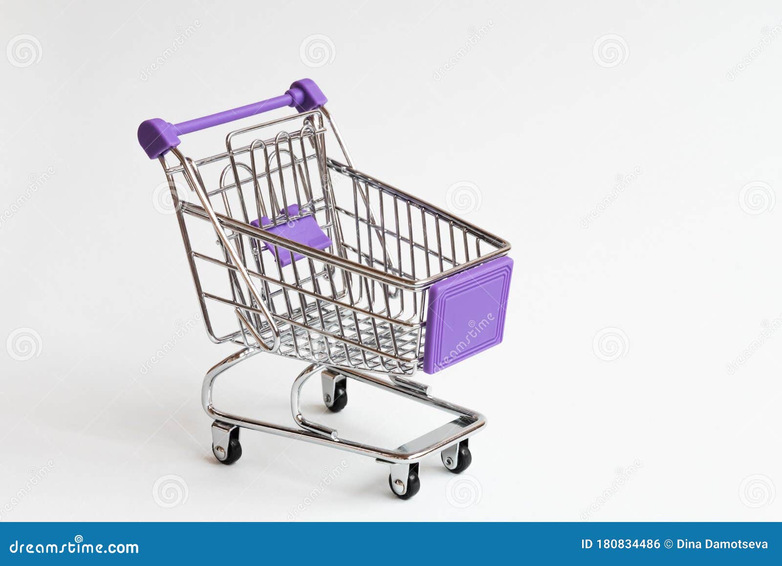 Purple Shopping Wagon