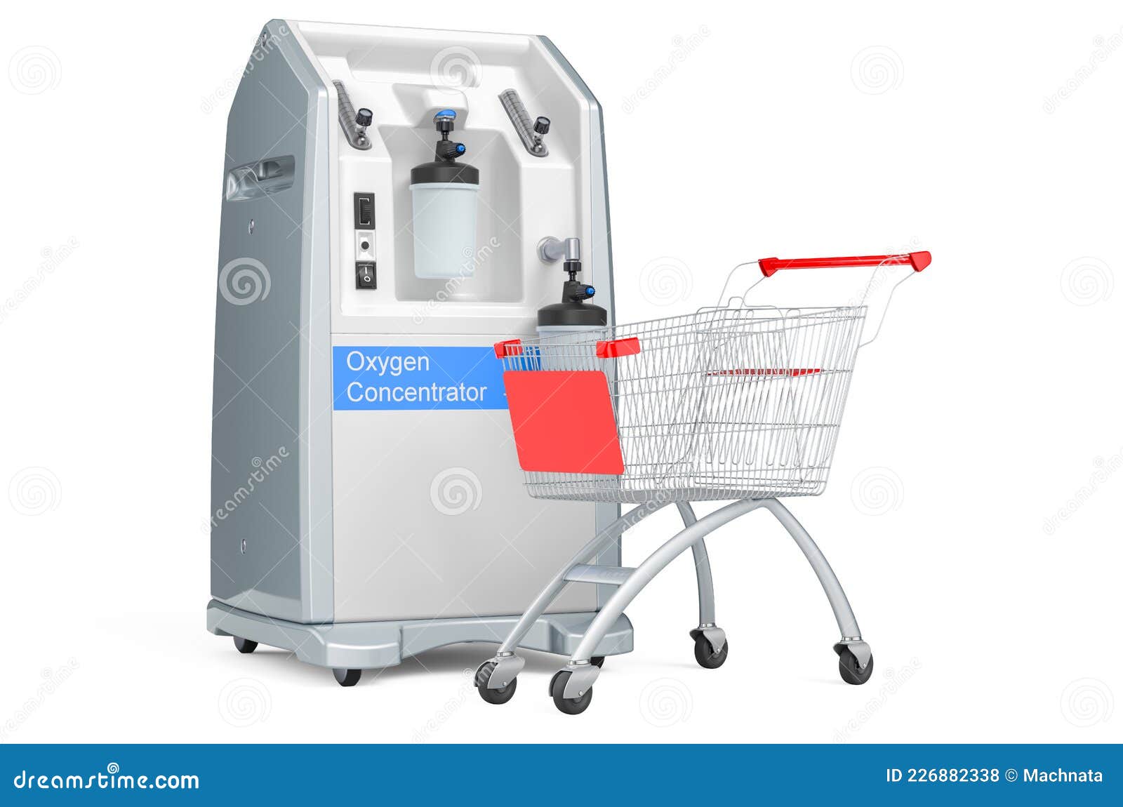 Set Of Oxygen Concentrator Respiratory Logo Design Cartoon Vector ...