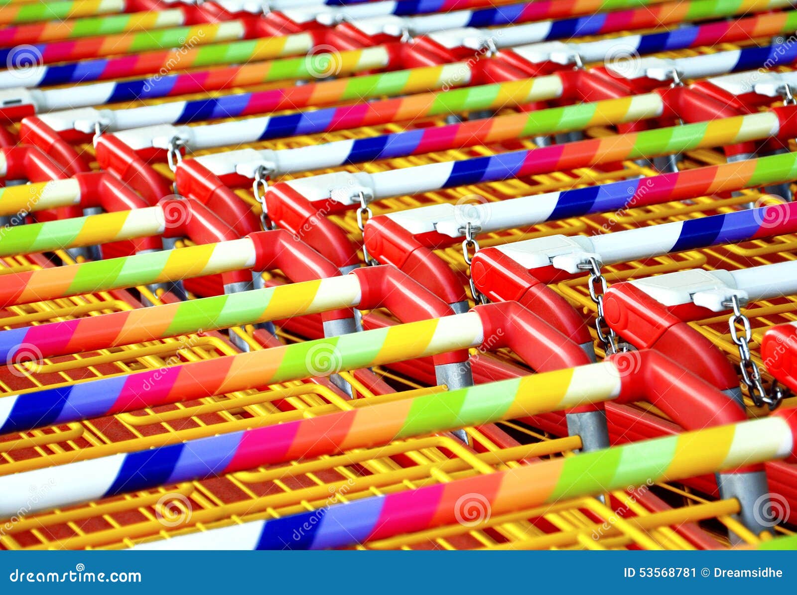 Shopping carts stock image. Image of lifestyle, business - 53568781
