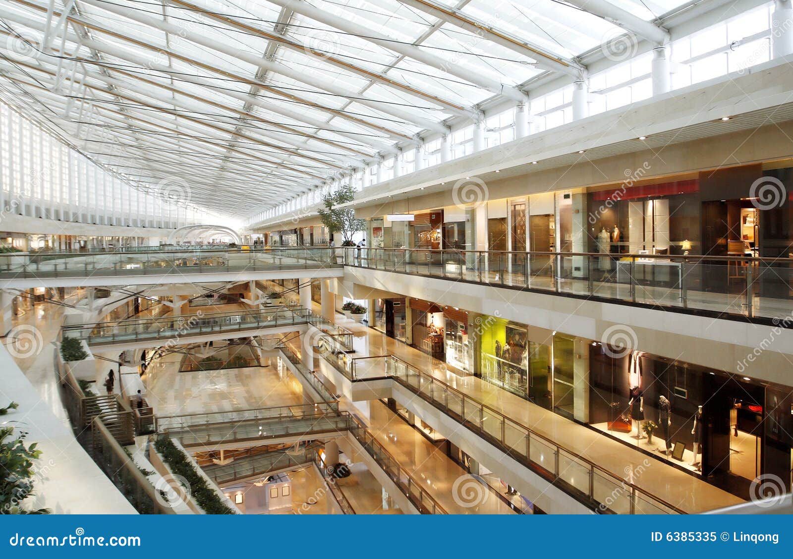 Shopping center stock image. Image of asia, industry, business - 6385335