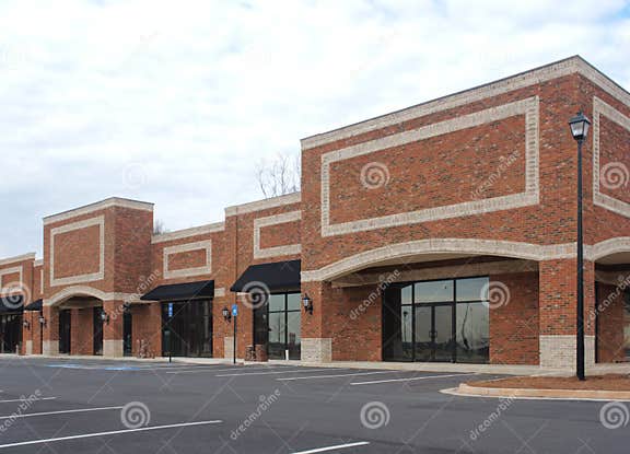 Shopping Center Construction Stock Photo - Image of business, building ...