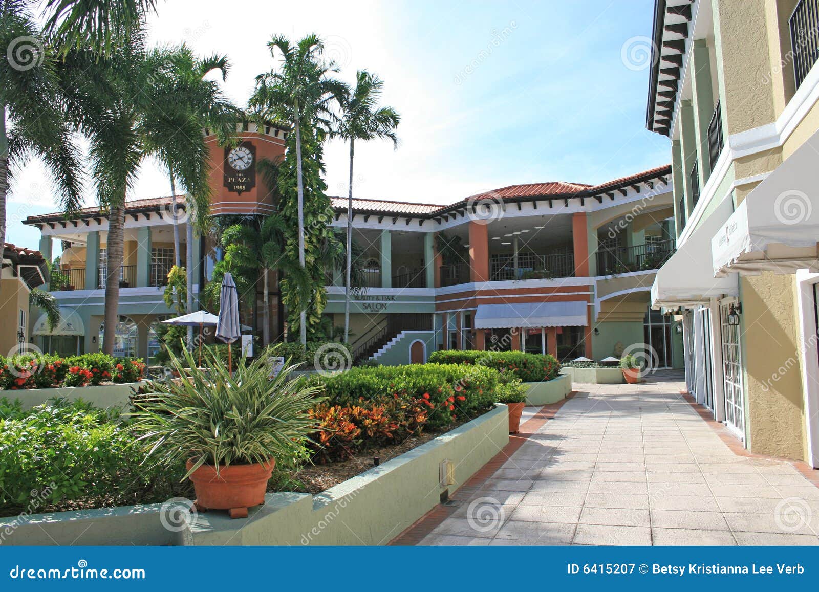 Shopping center Florida stock image. Image of outlets - 6415207