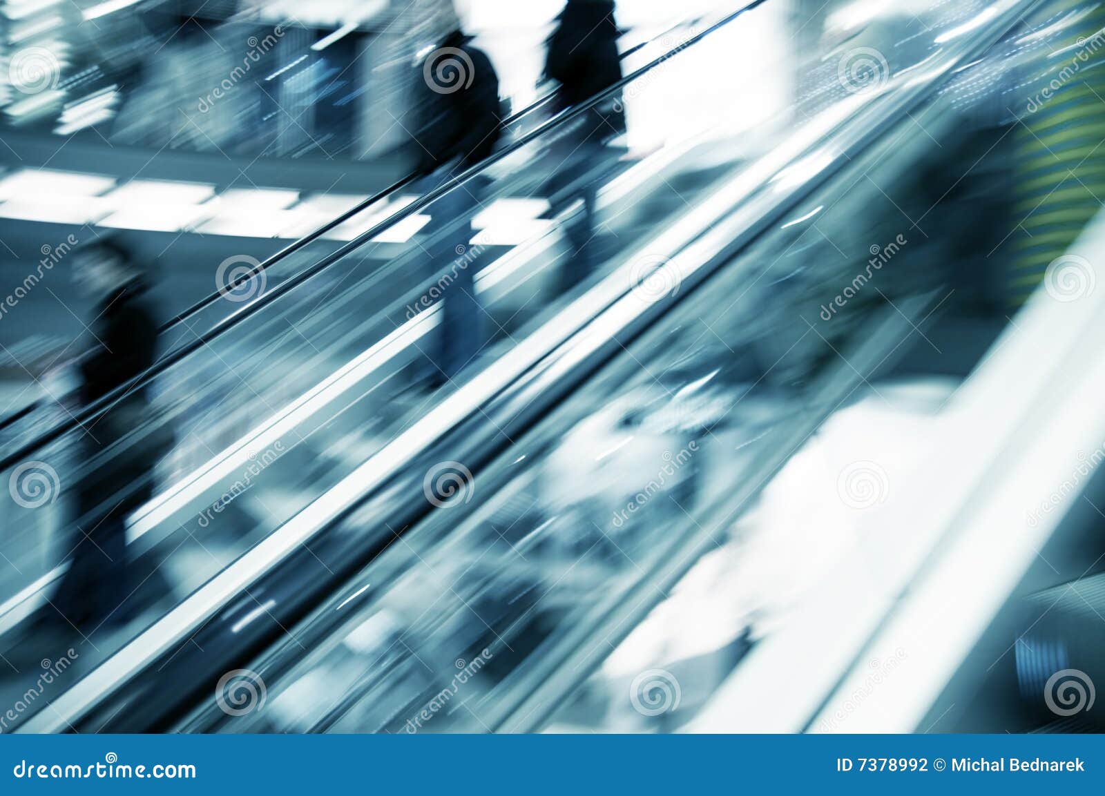 Shopping center rush stock photo. Image of design, futuristic - 7378992