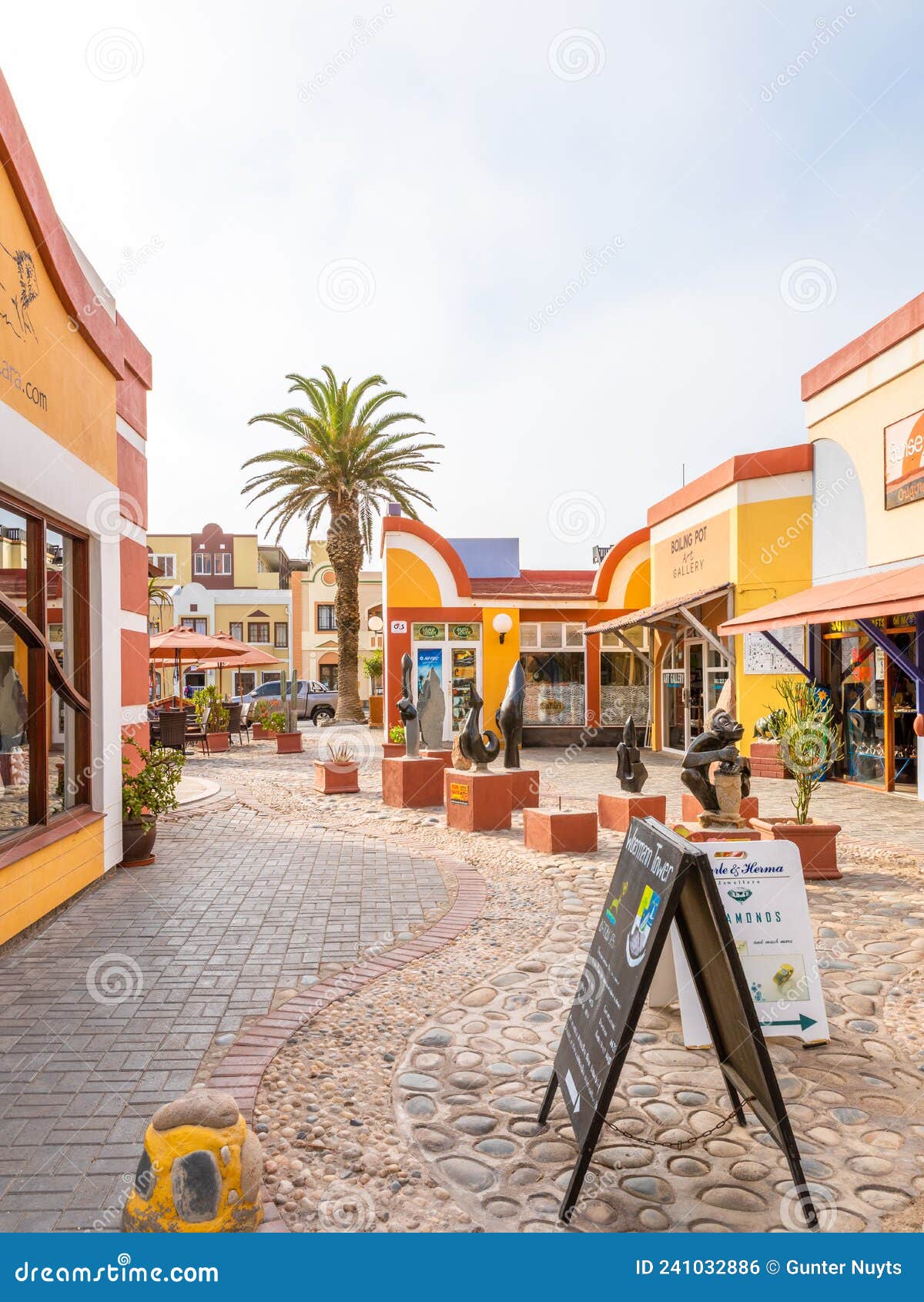 Shopping Center in Swakopmund, Namibia. Editorial Photo - Image of ...