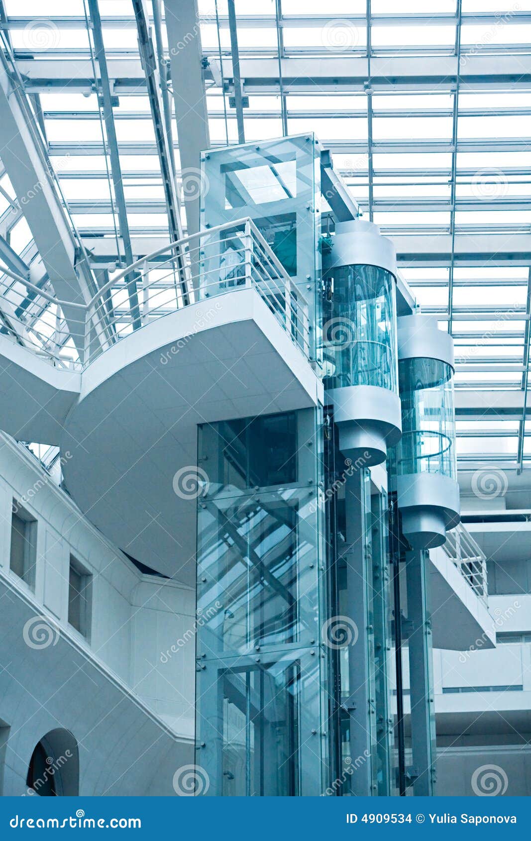 Shopping centre stock photo. Image of project, architecture - 4909534