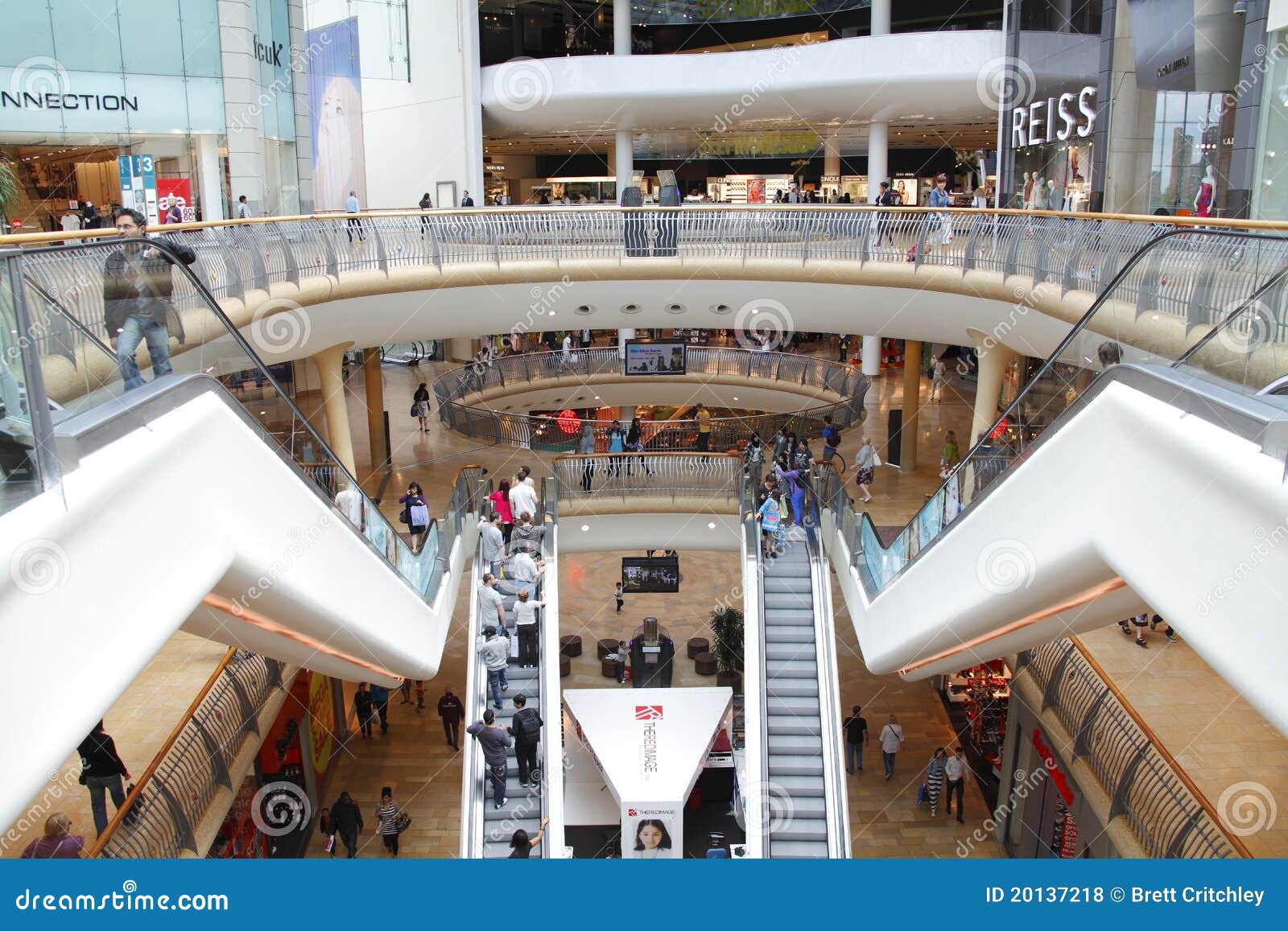 Shopping centre mall editorial stock photo. Image of indoors - 20137218