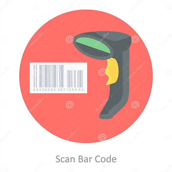 Scan Bar Code stock vector. Illustration of scan, code - 264943615