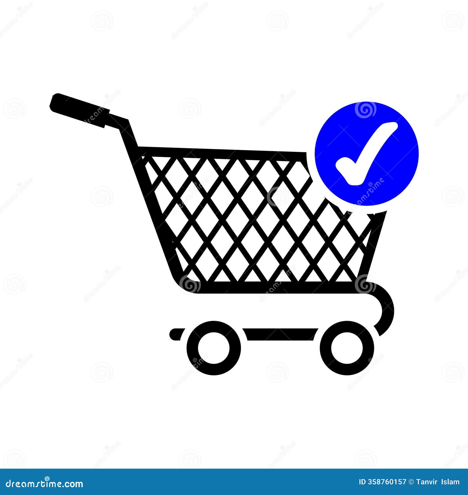 Complete Icon Or Logo Isolated Sign Symbol Vector Illustration. Check ...