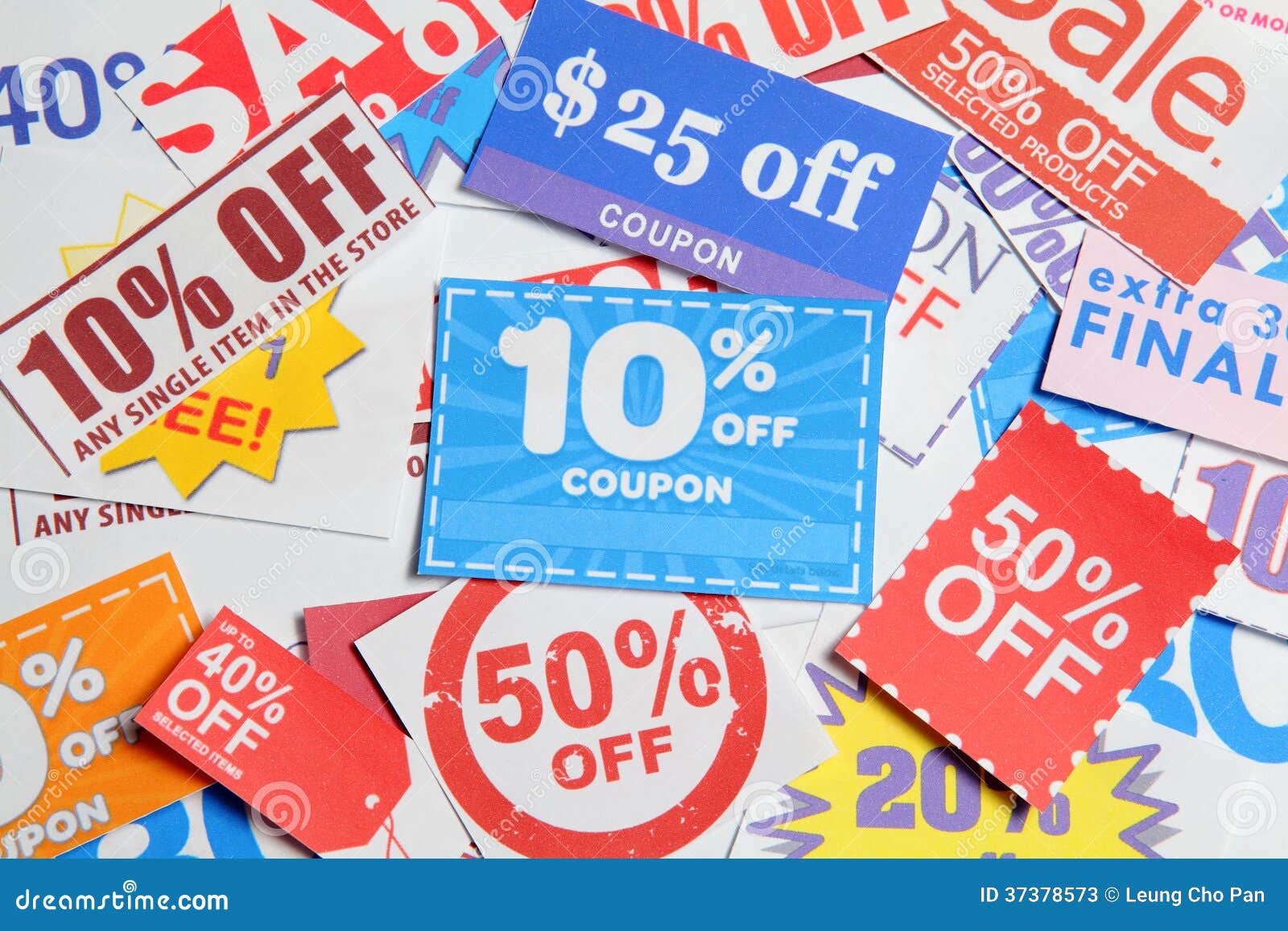 Shopping coupons stock image. Image of spend, savings - 37378573