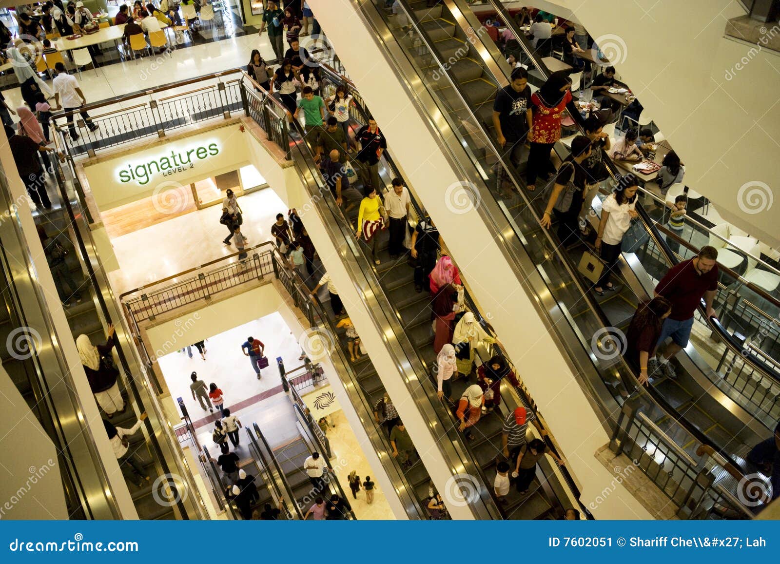 Shopping Crowd editorial photo. Image of customer, commercial - 7602051
