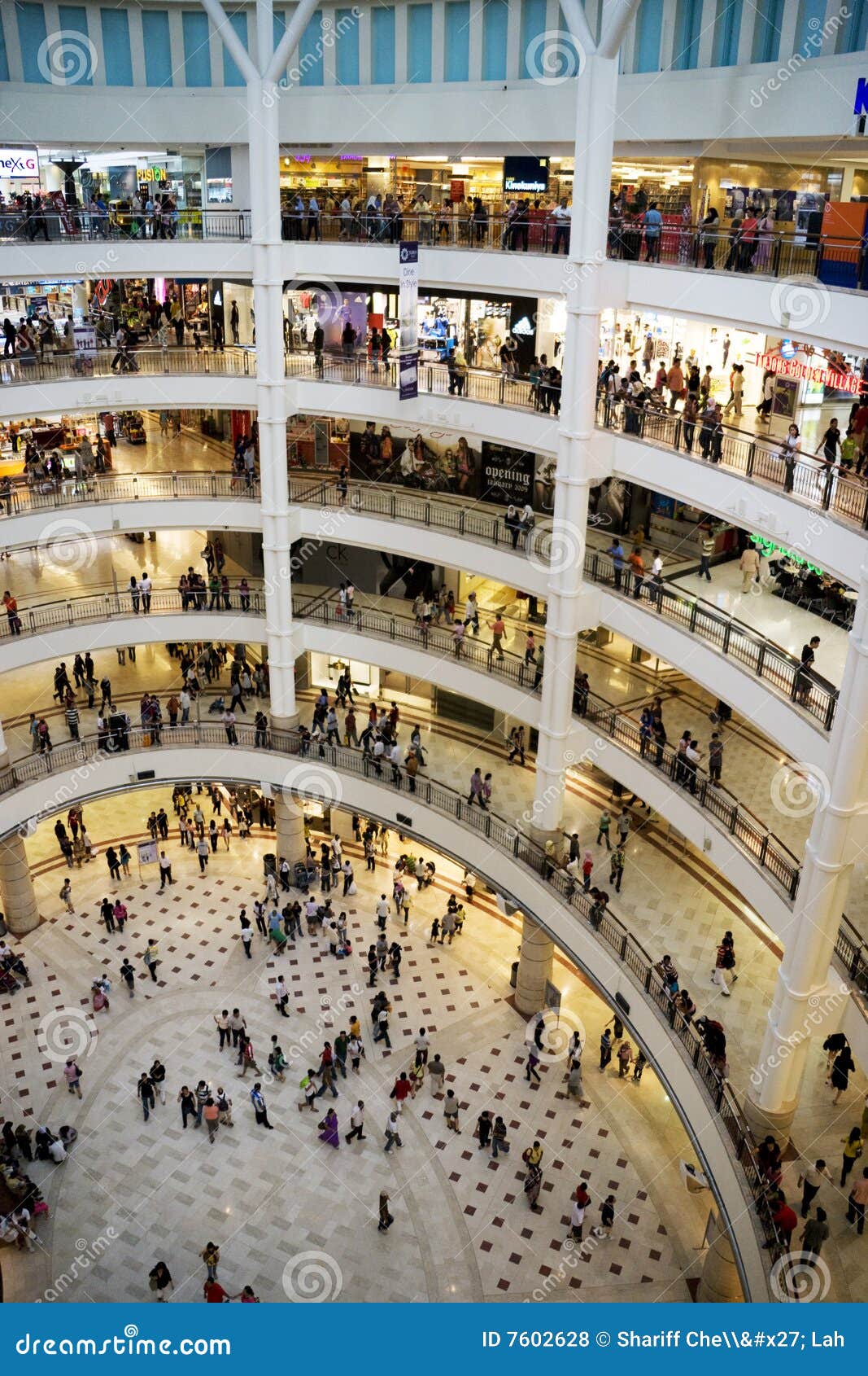 Shopping Crowd editorial stock photo. Image of active - 7602628