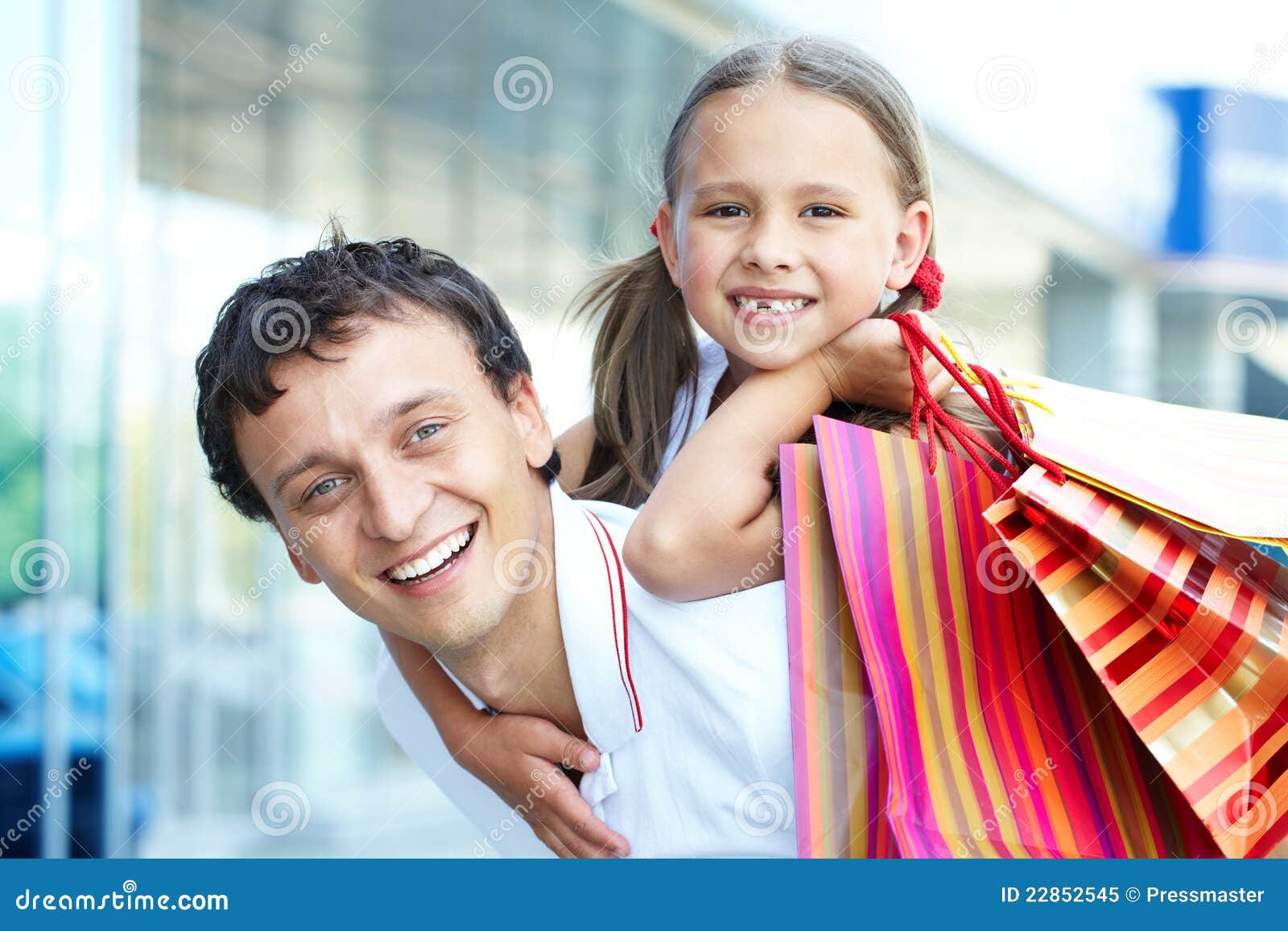 Shopping dad stock image. Image of male, handsome, buyer - 22852545