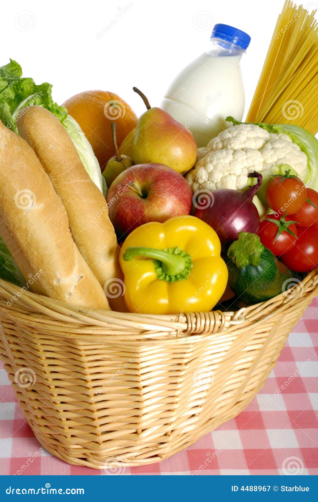 Shopping for food stock image. Image of fresh, minerals - 4488967