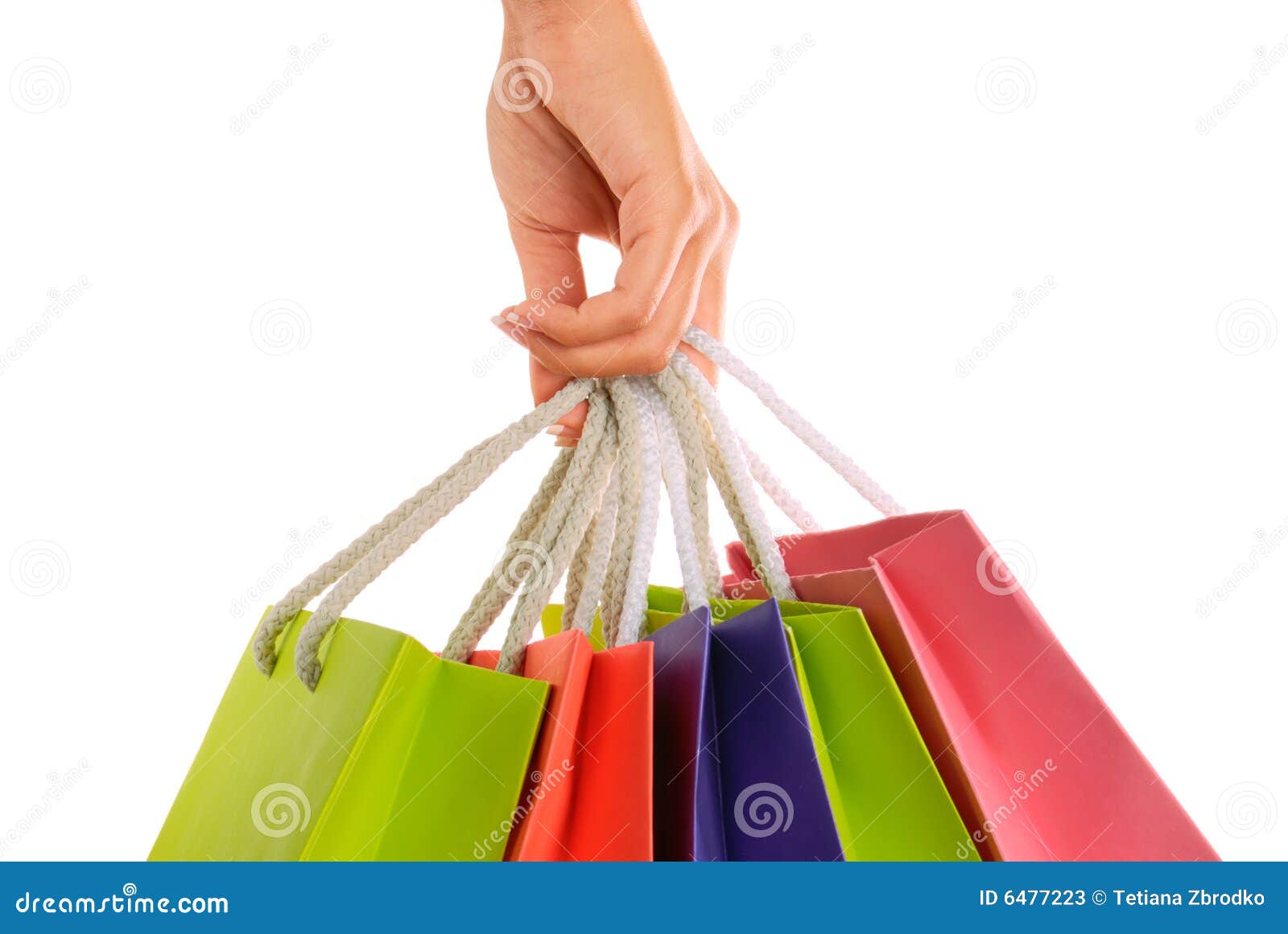 Shopping hands stock image. Image of people, isolated - 6477223