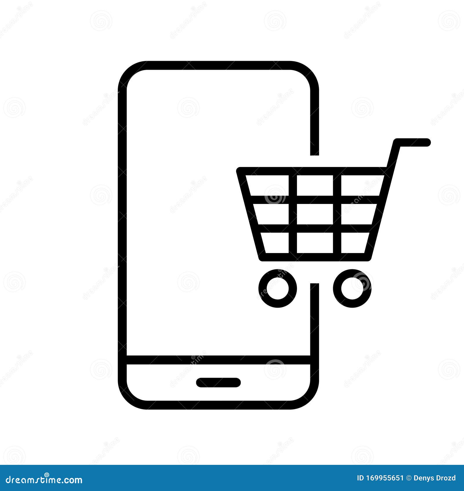 Shopping Icon Vector. E-commerce Illustration Sign. Eshop Symbol Stock ...