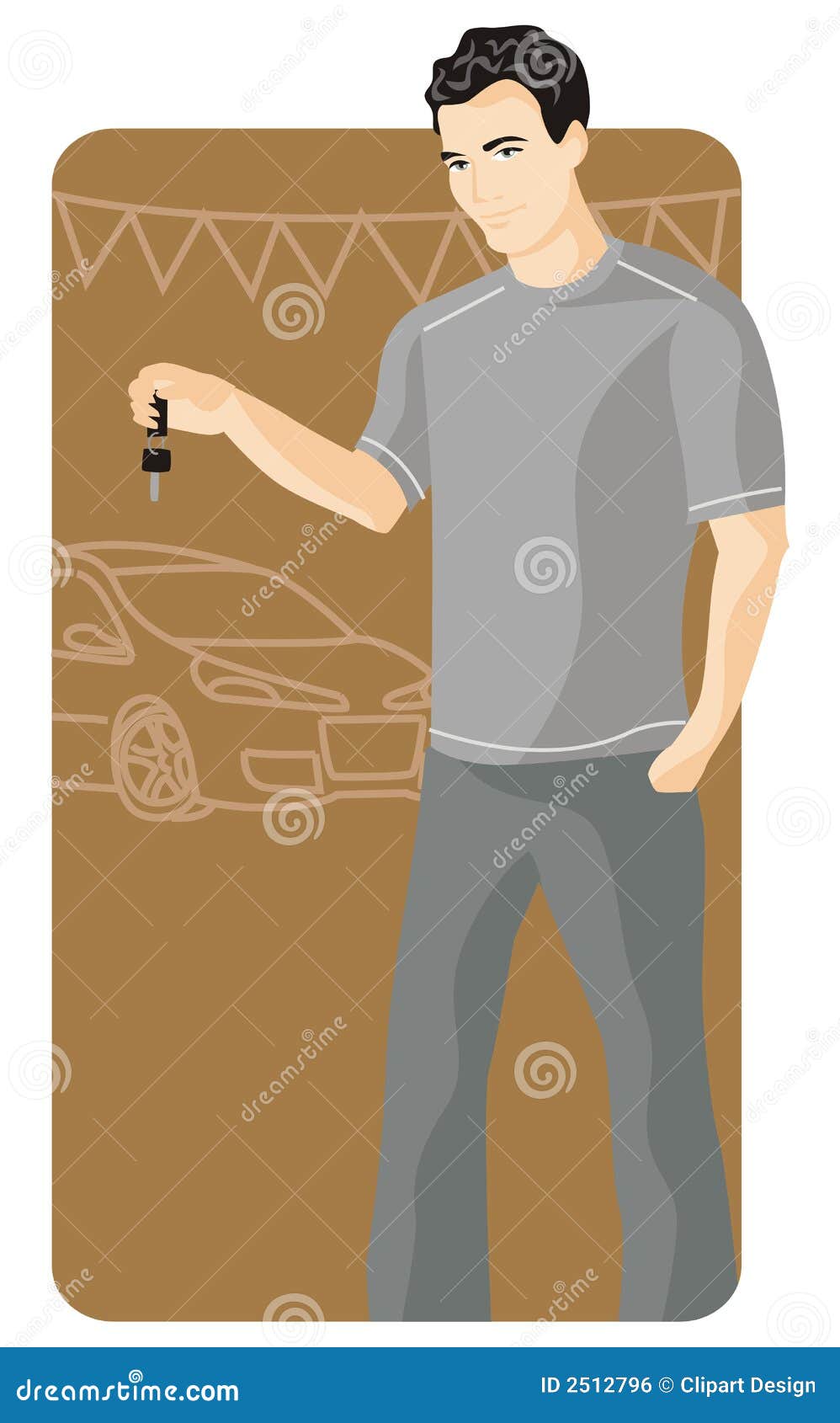 Shopping Illustration Series Stock Illustration - Illustration of ...