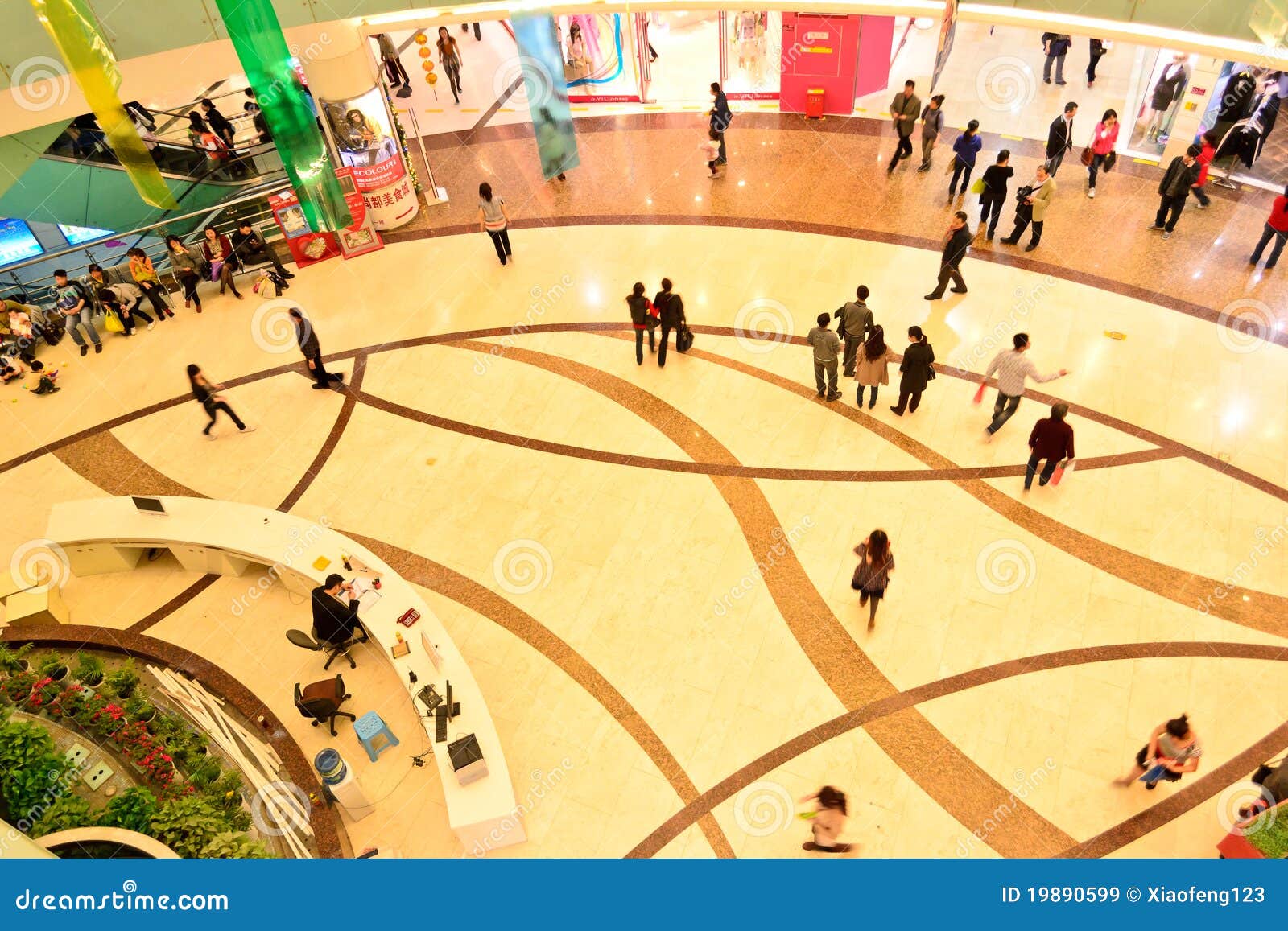 Shopping mall editorial stock image. Image of stores - 19890599